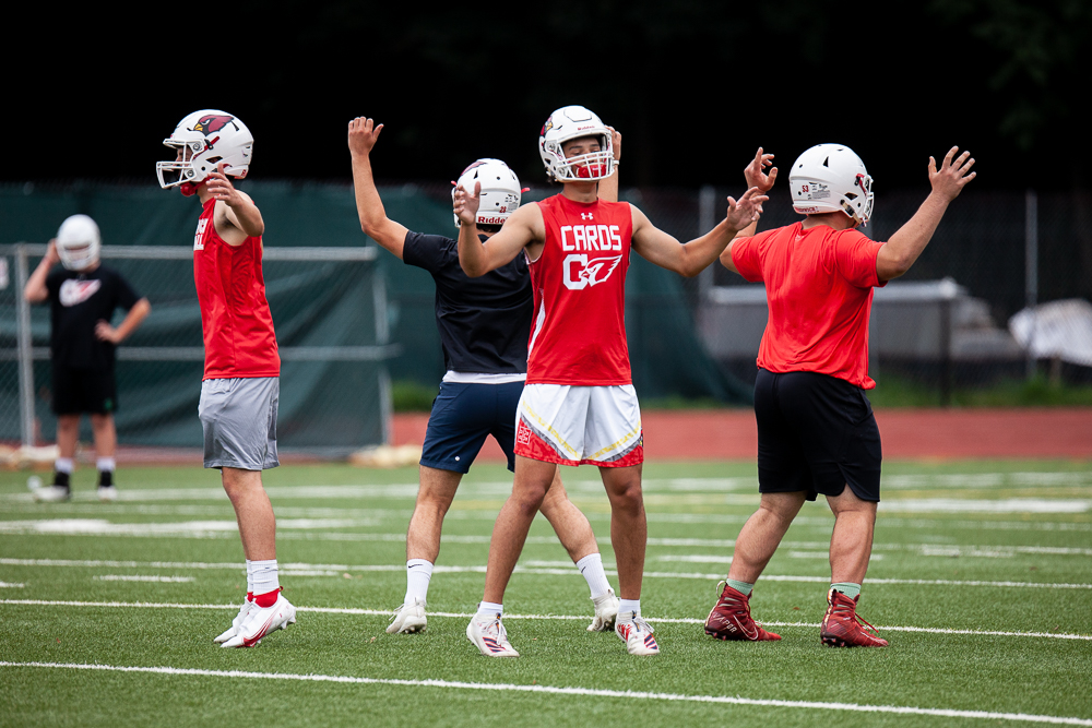 Greenwich football team’s four captains embracing their leadership ...