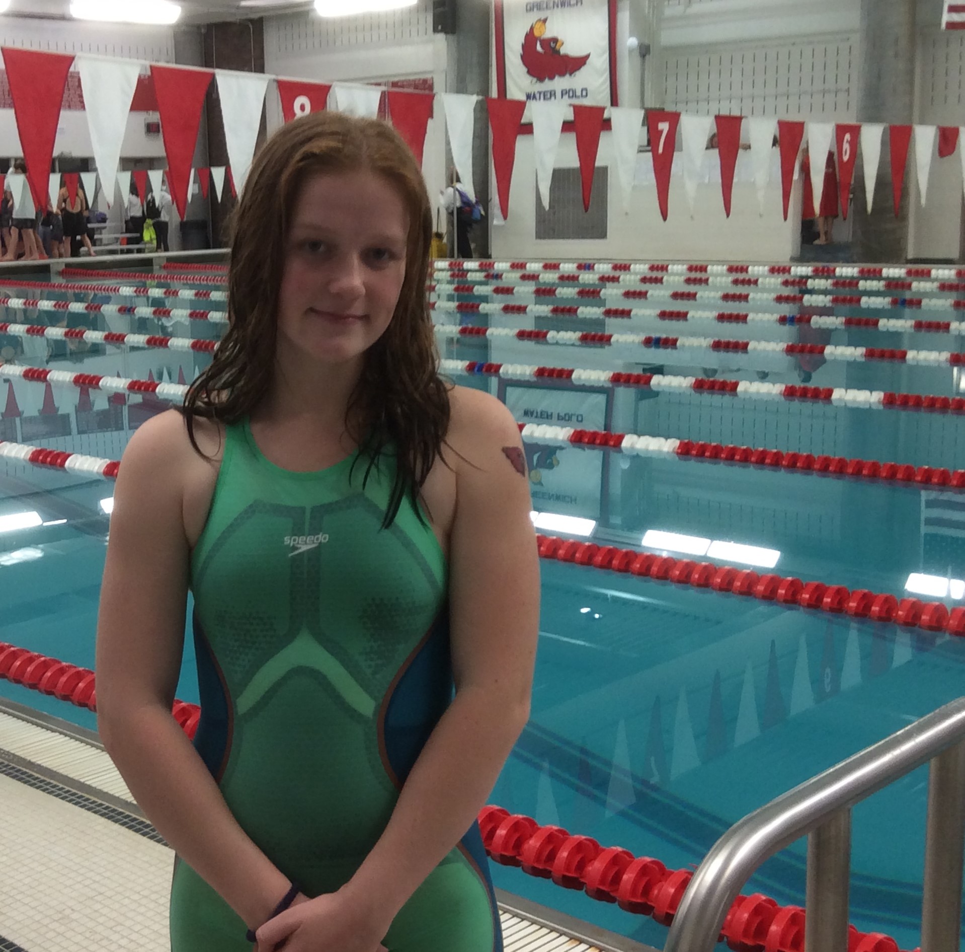 A strong finish powers Greenwich girls swimming team to the FCIAC team ...
