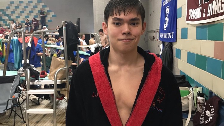Greenwich boys swimming team concludes its perfect season by winning ...