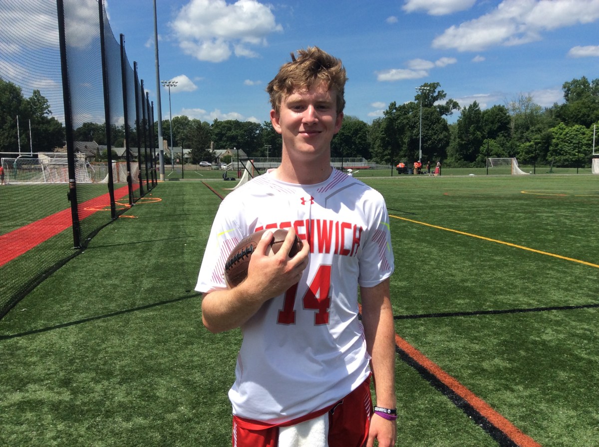 Greenwich High School rising senior Jack Wilson gives the Cardinals ...