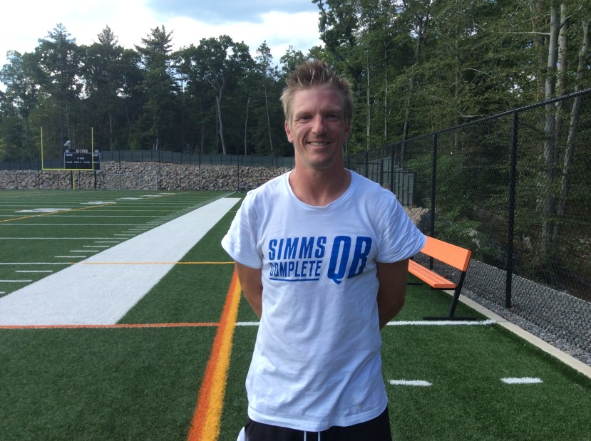 Former NFL quarterbacks Phil, Chris and Matt Simms combined their Simms ...