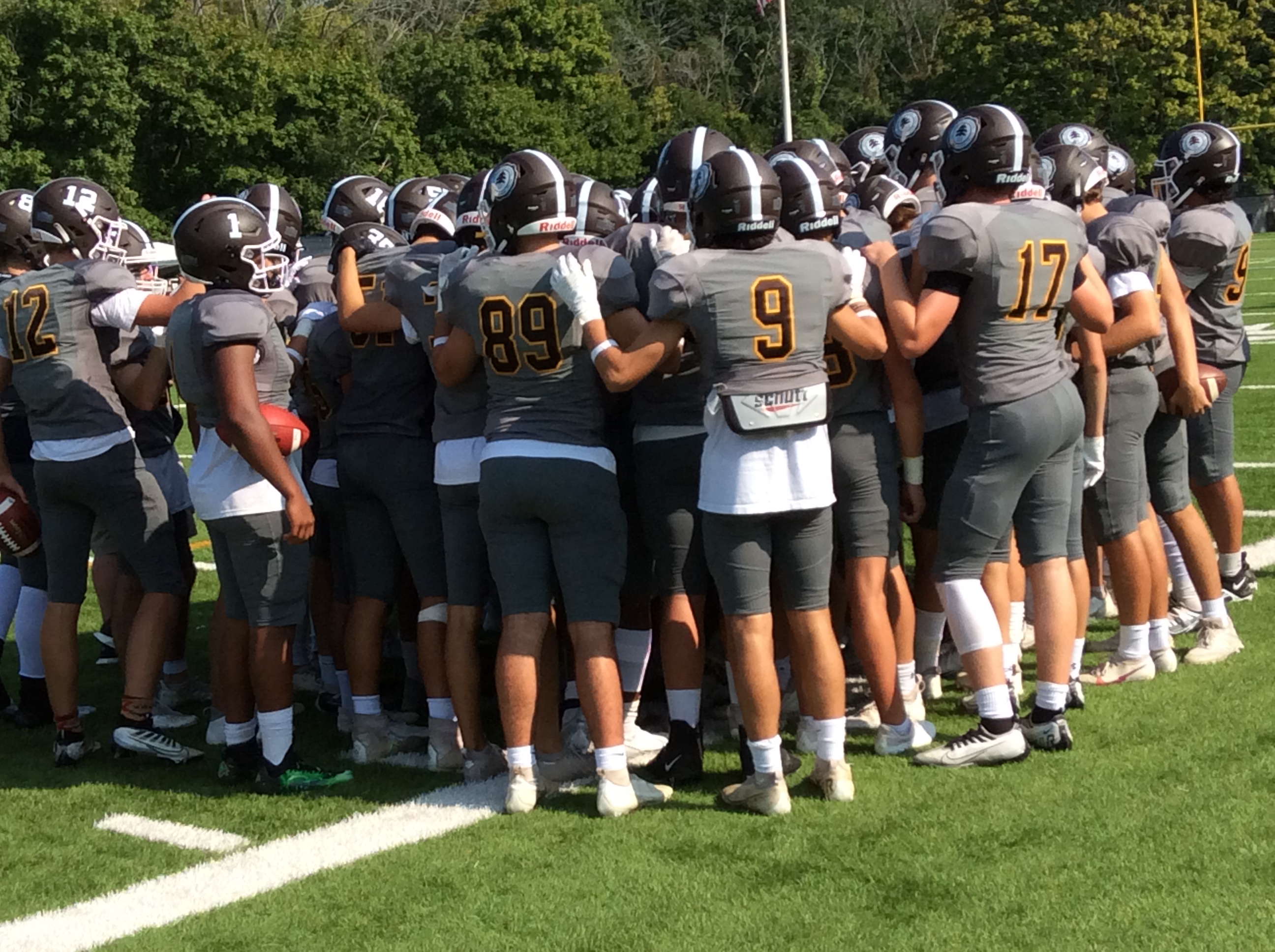 Brunswick football team defeated by powerhouse Hun School in season ...
