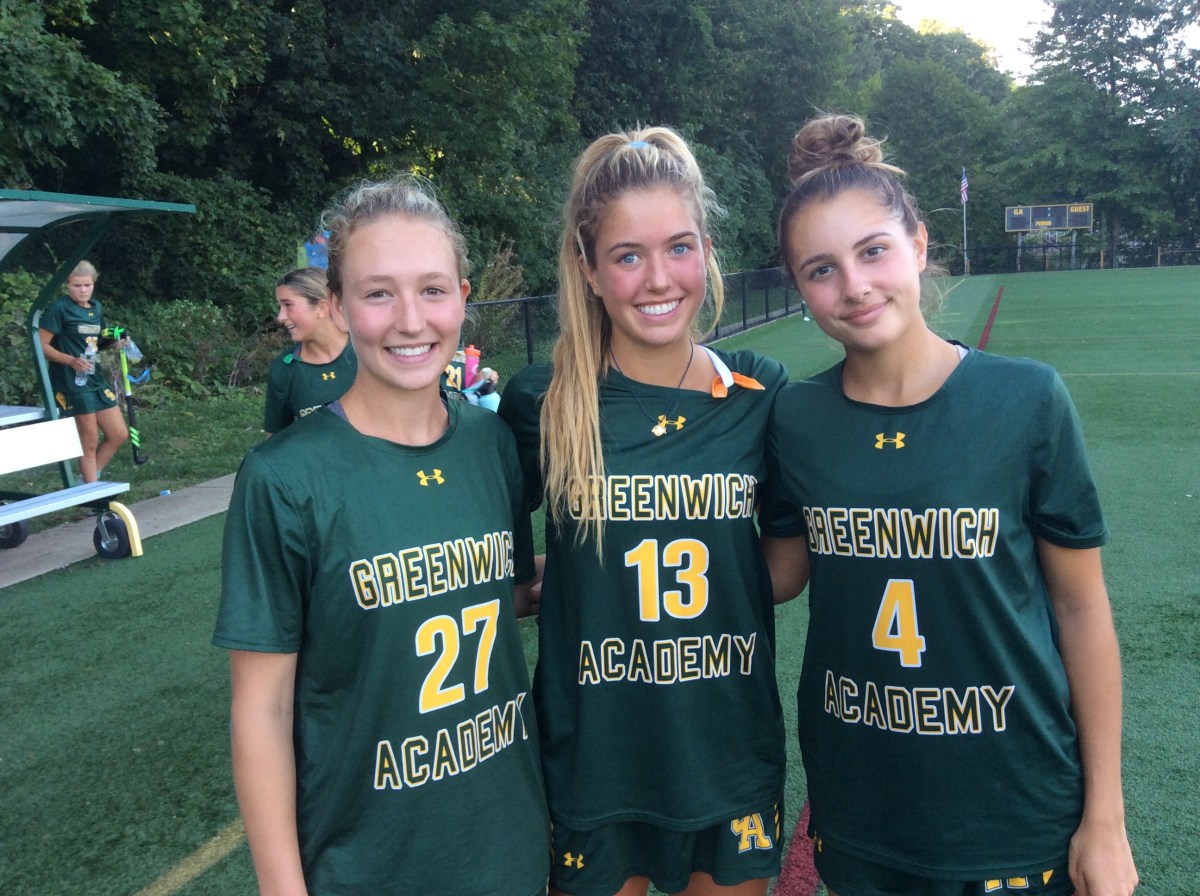Sparked by Sienna Tejpaul’s four goals, Greenwich Academy field hockey ...