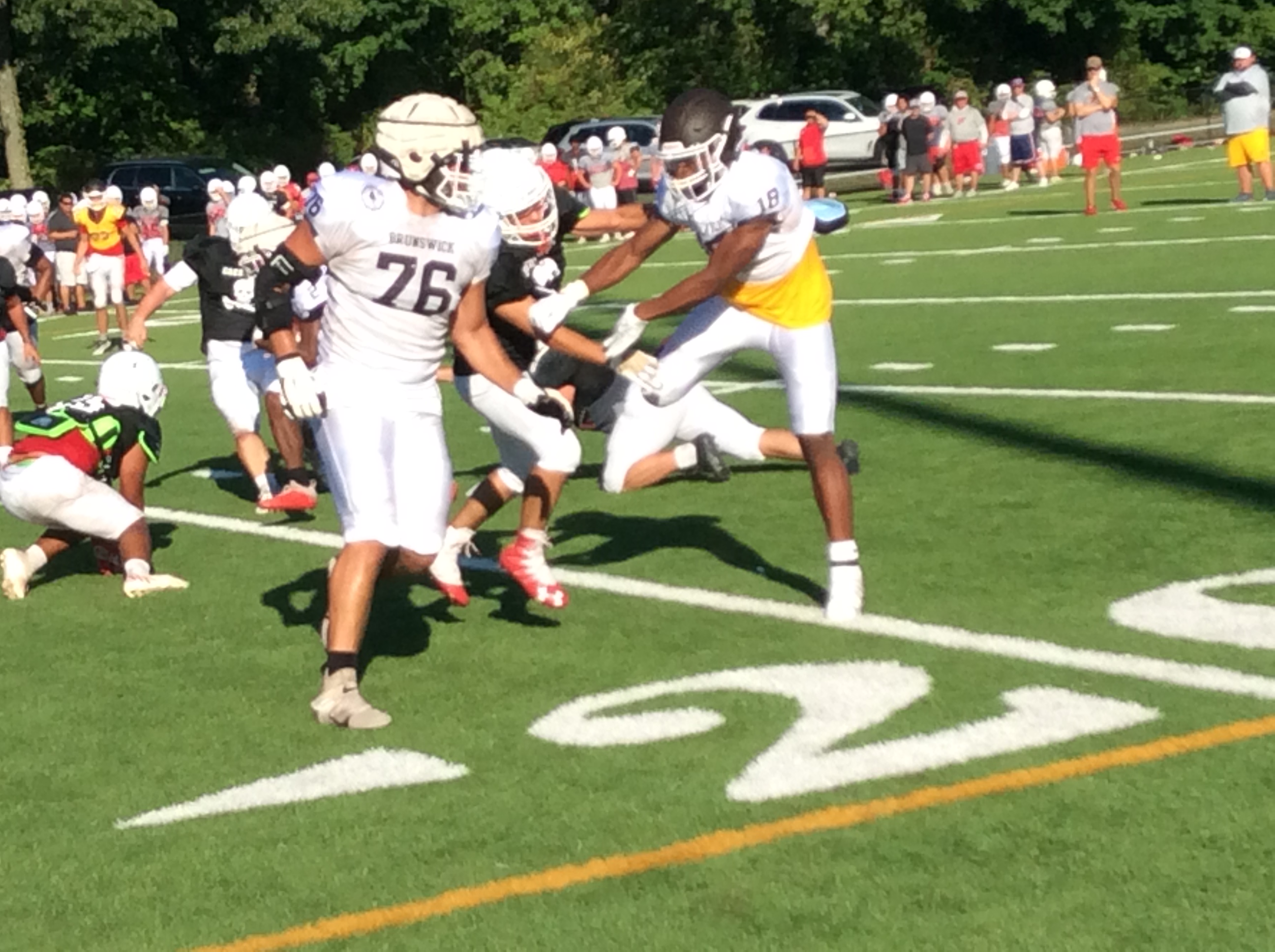 Brunswick School football team primed to build upon last year’s ...