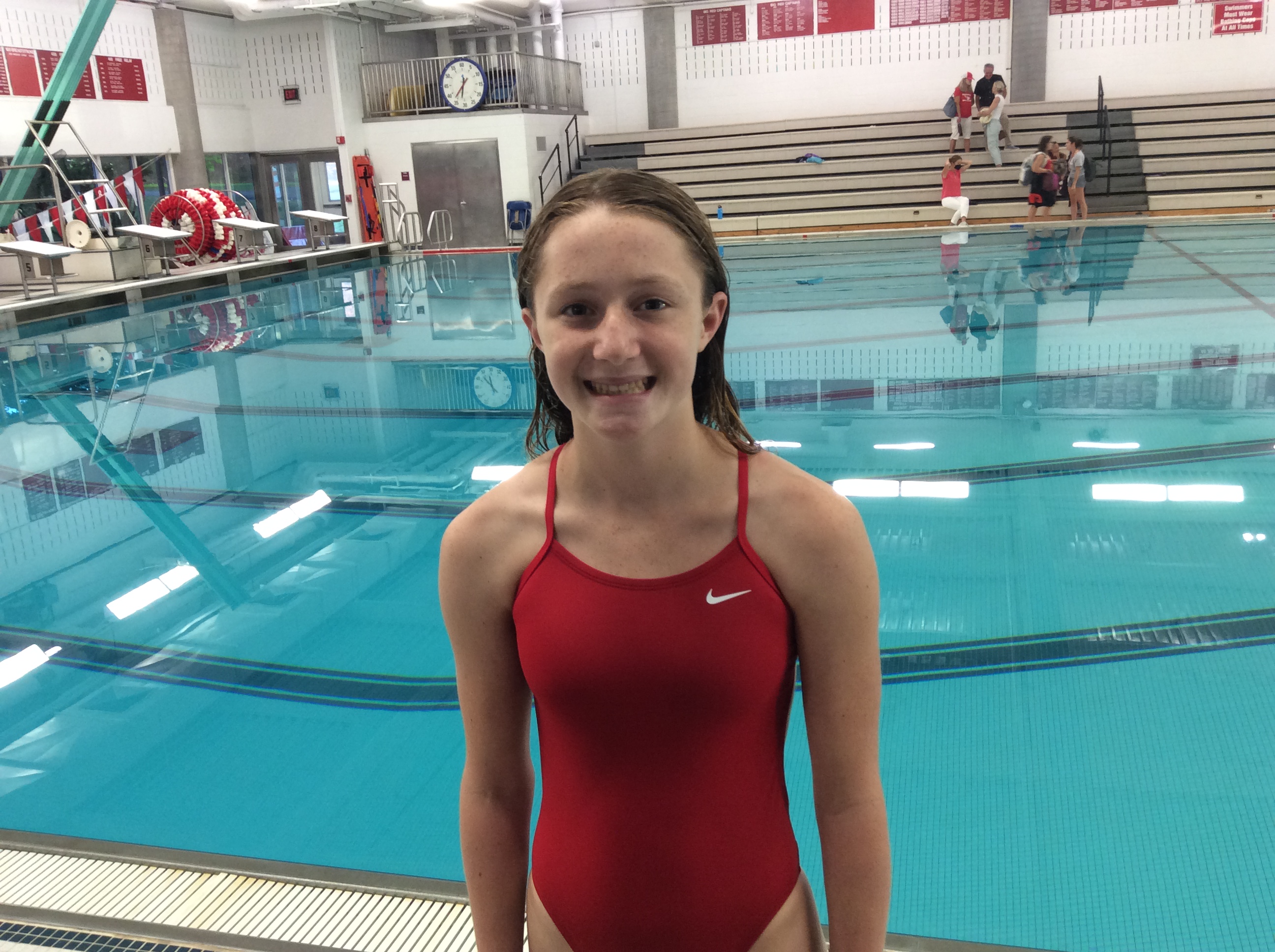 Greenwich’s girls swimming/diving team tops Trumbull in season-opening ...