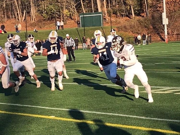 Brunswick football team defeats Choate Rosemary Hall in NEPSAC Class A ...