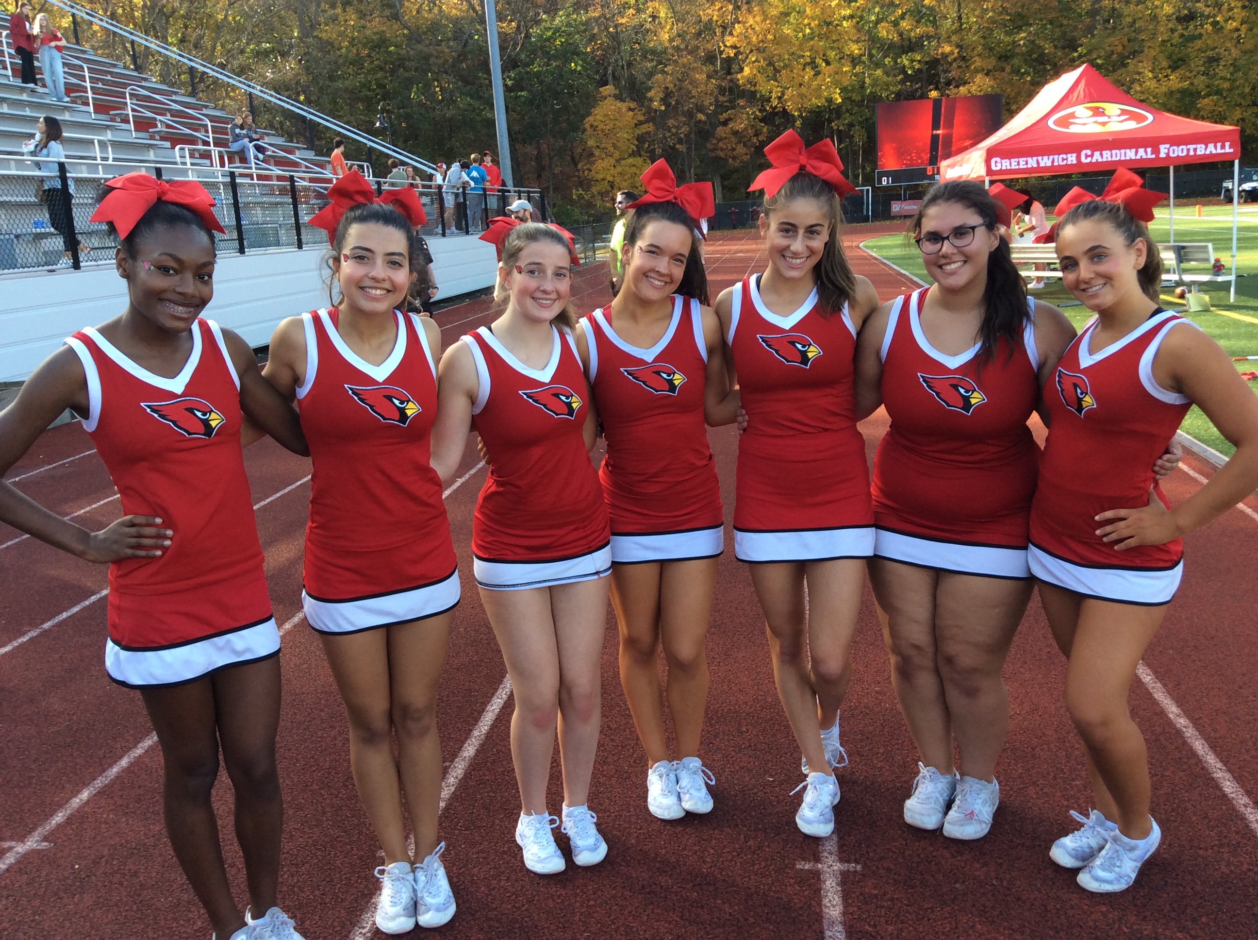 Greenwich High School varsity cheerleaders recently held its 15th ...