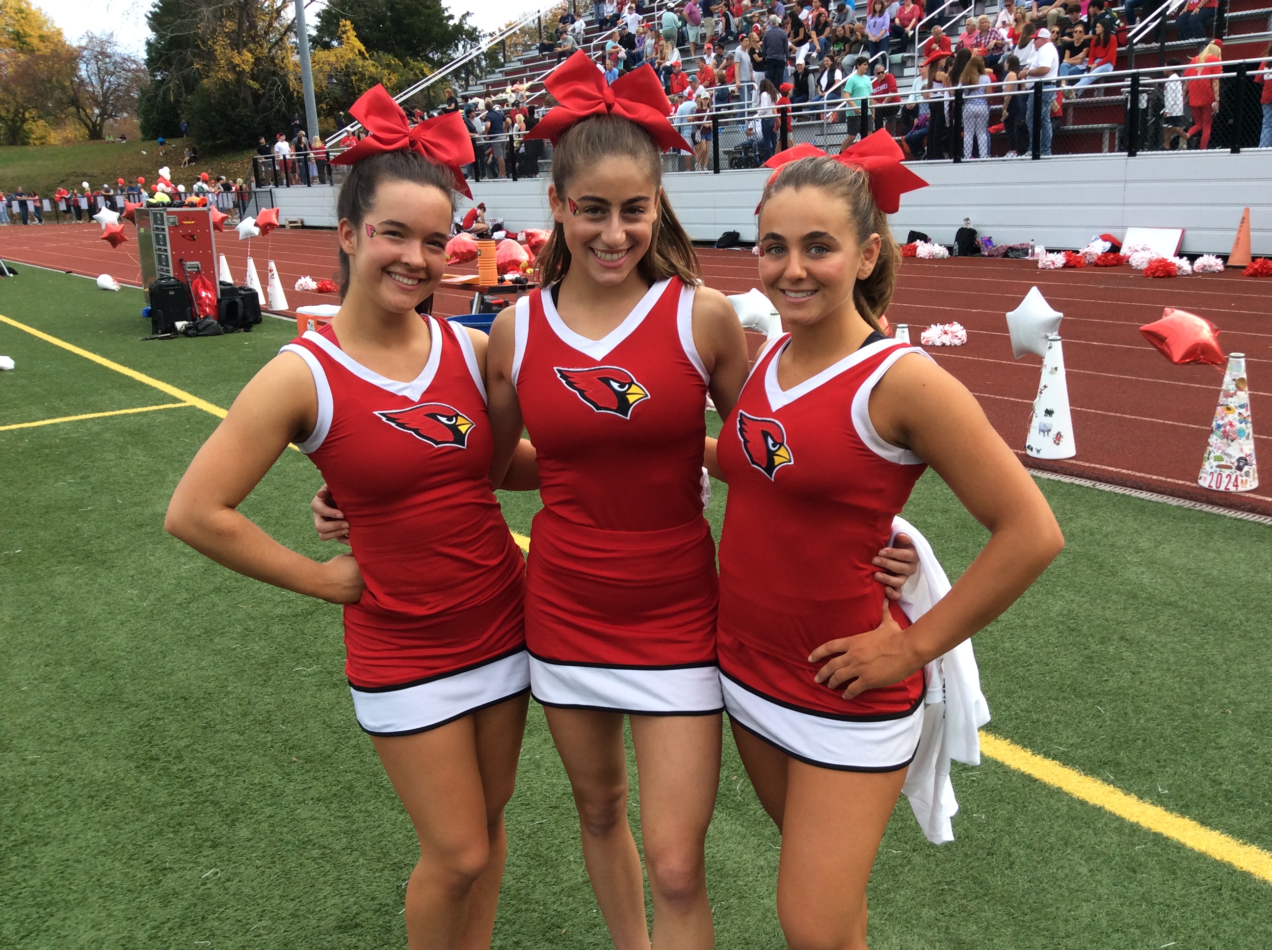 Greenwich High School varsity cheerleaders recently held its 15th ...