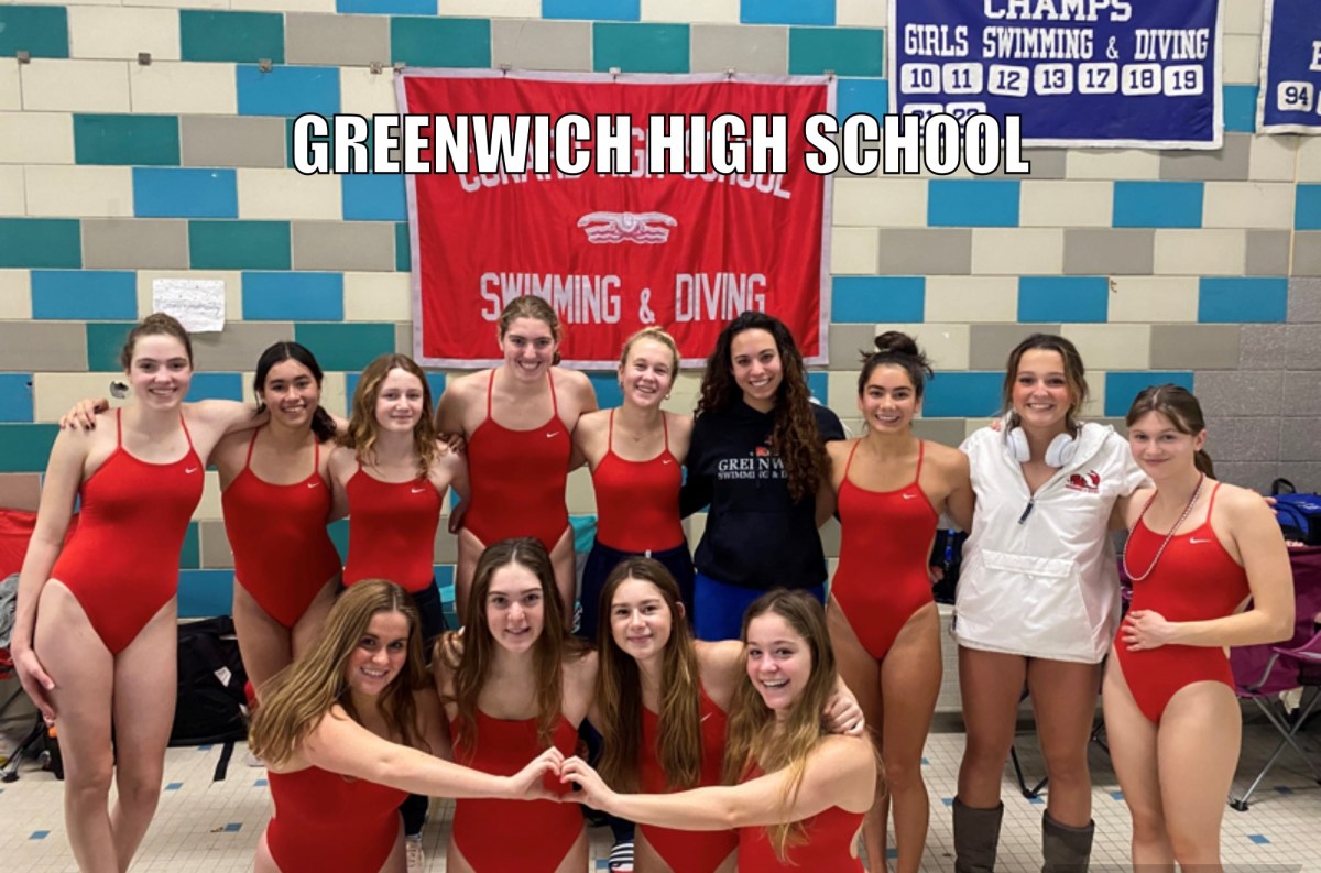 Greenwich girls swimming team placed a strong second at the Class LL ...