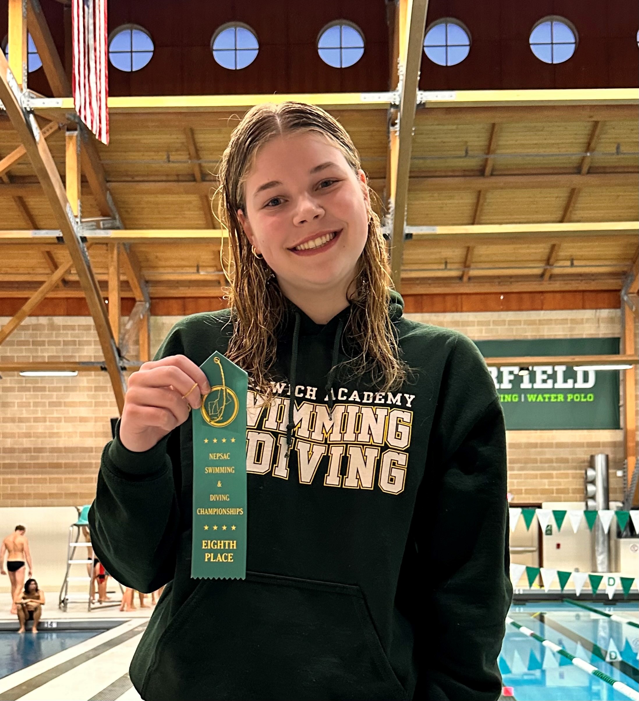 Greenwich Academy junior Grace Wu captures New England diving title ...