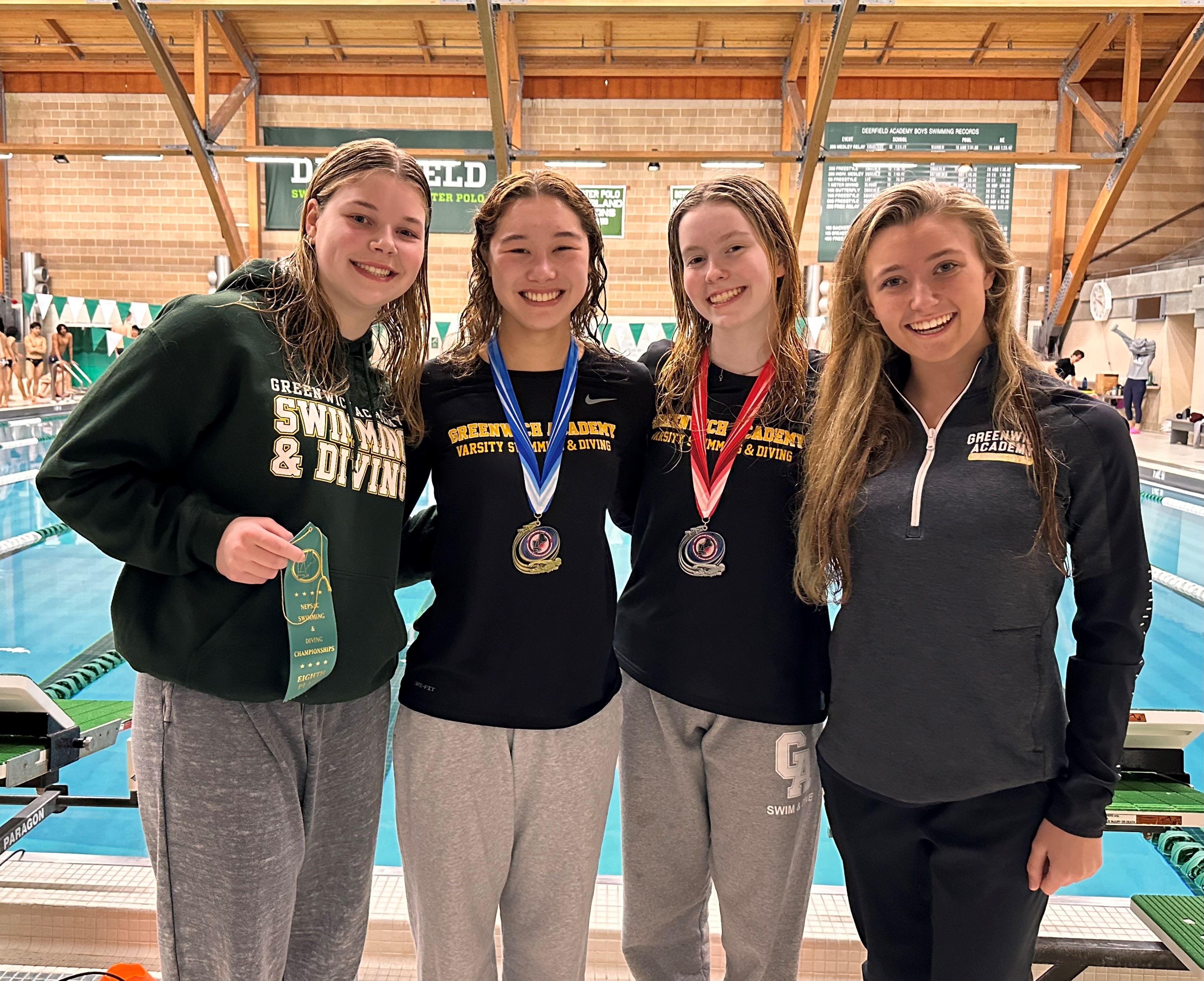 Greenwich Academy junior Grace Wu captures New England diving title ...