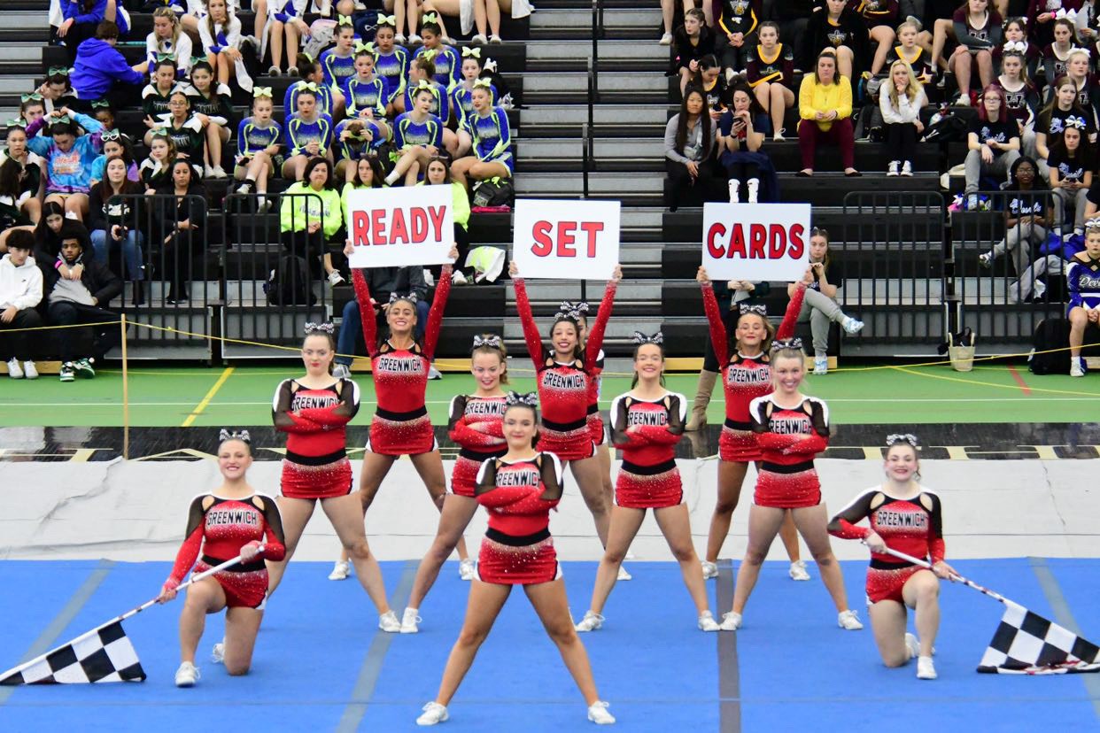 Greenwich High School cheerleading team enjoys successful competition ...