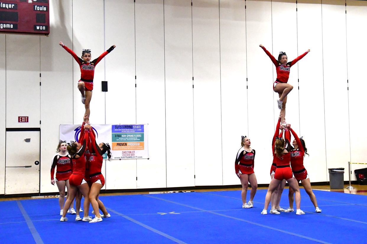 Greenwich High School cheerleading team enjoys successful competition ...