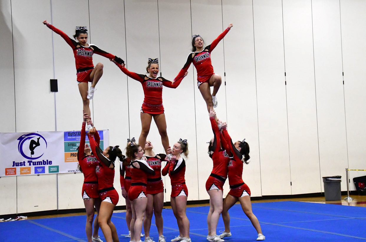 Greenwich High School cheerleading team enjoys successful competition ...