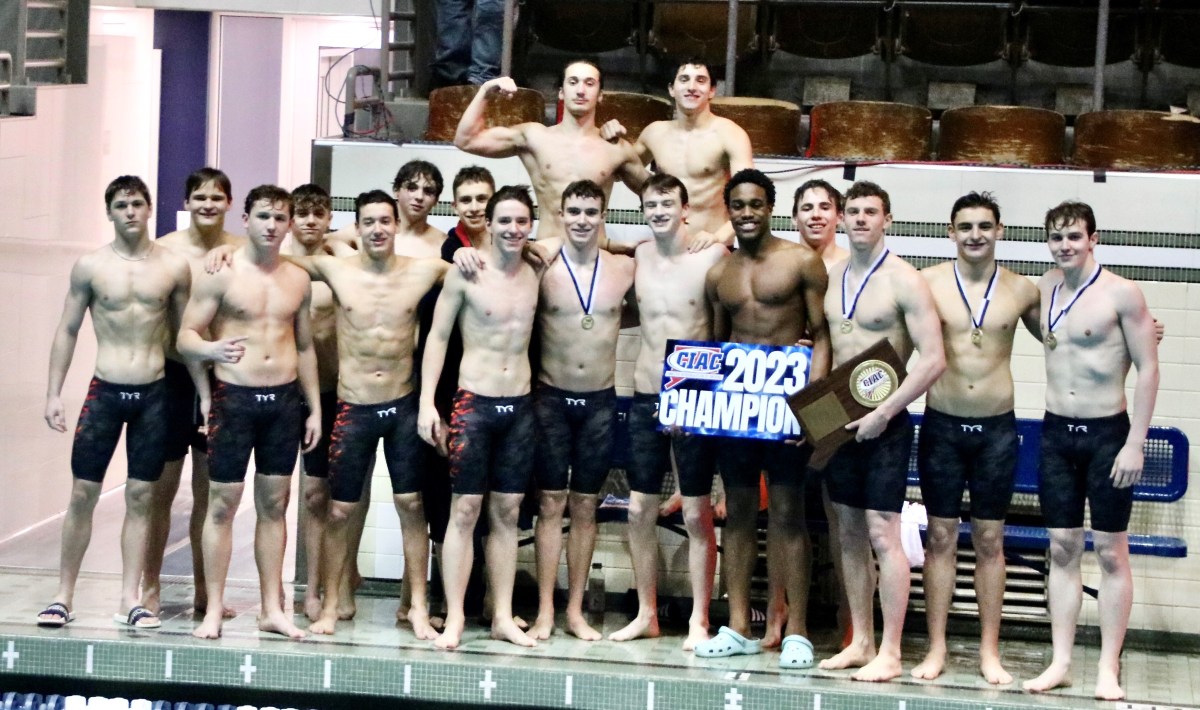 Greenwich boys swimming team cruises to another State Open championship ...