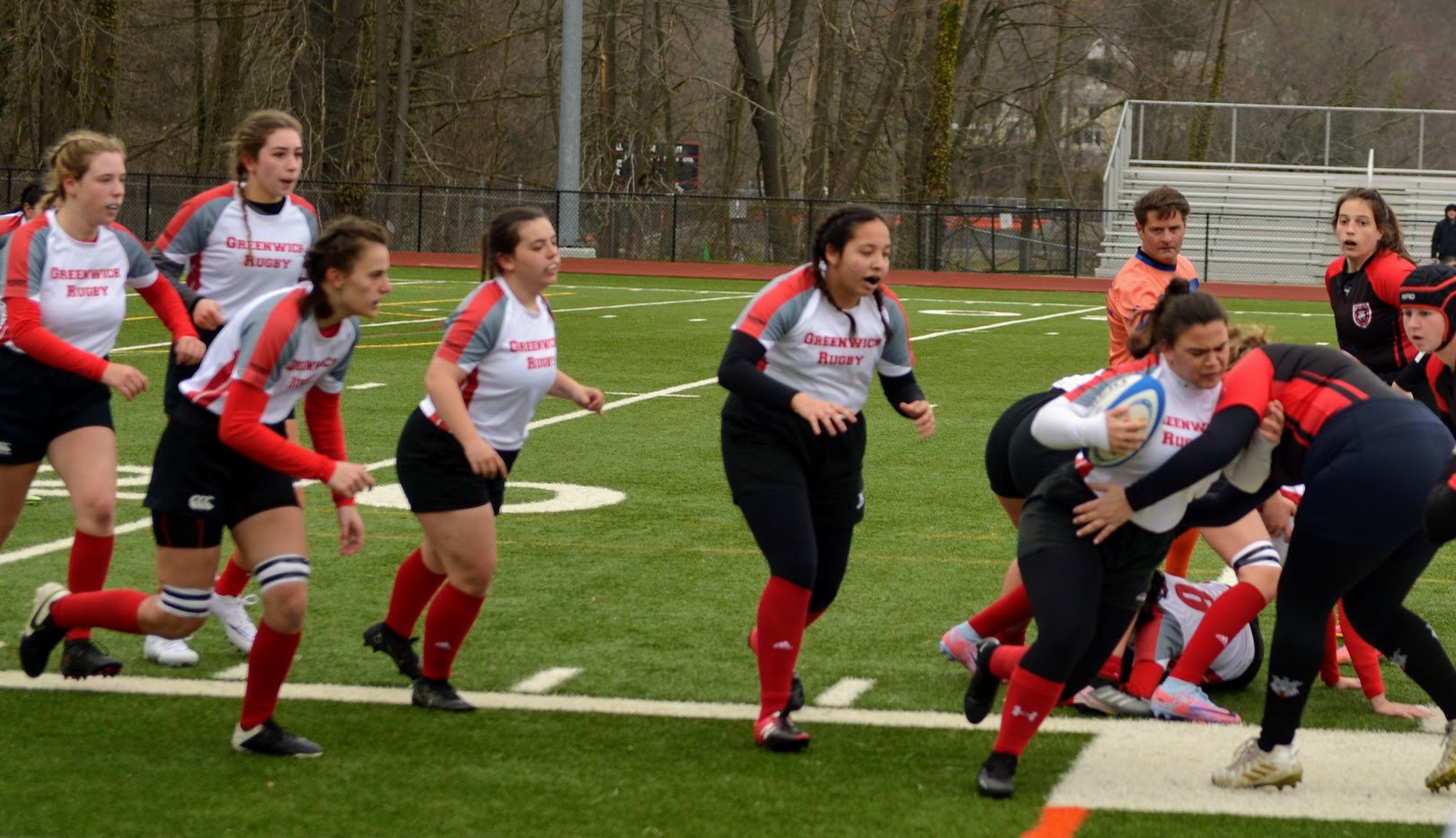 Greenwich High’s girls rugby team, the defending Connecticut state ...