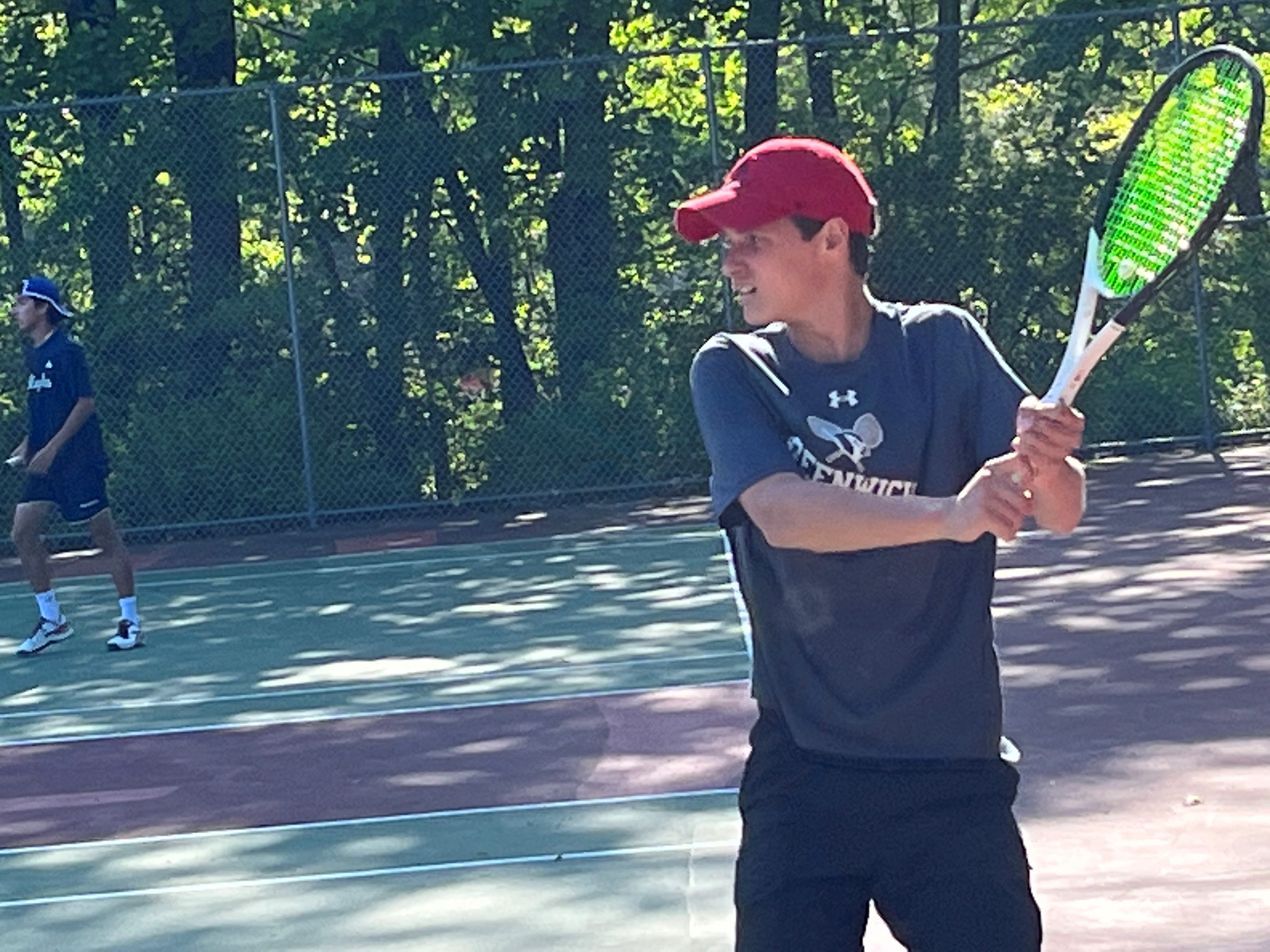 Cardinals boys tennis team advances to FCIAC finals with win over rival ...
