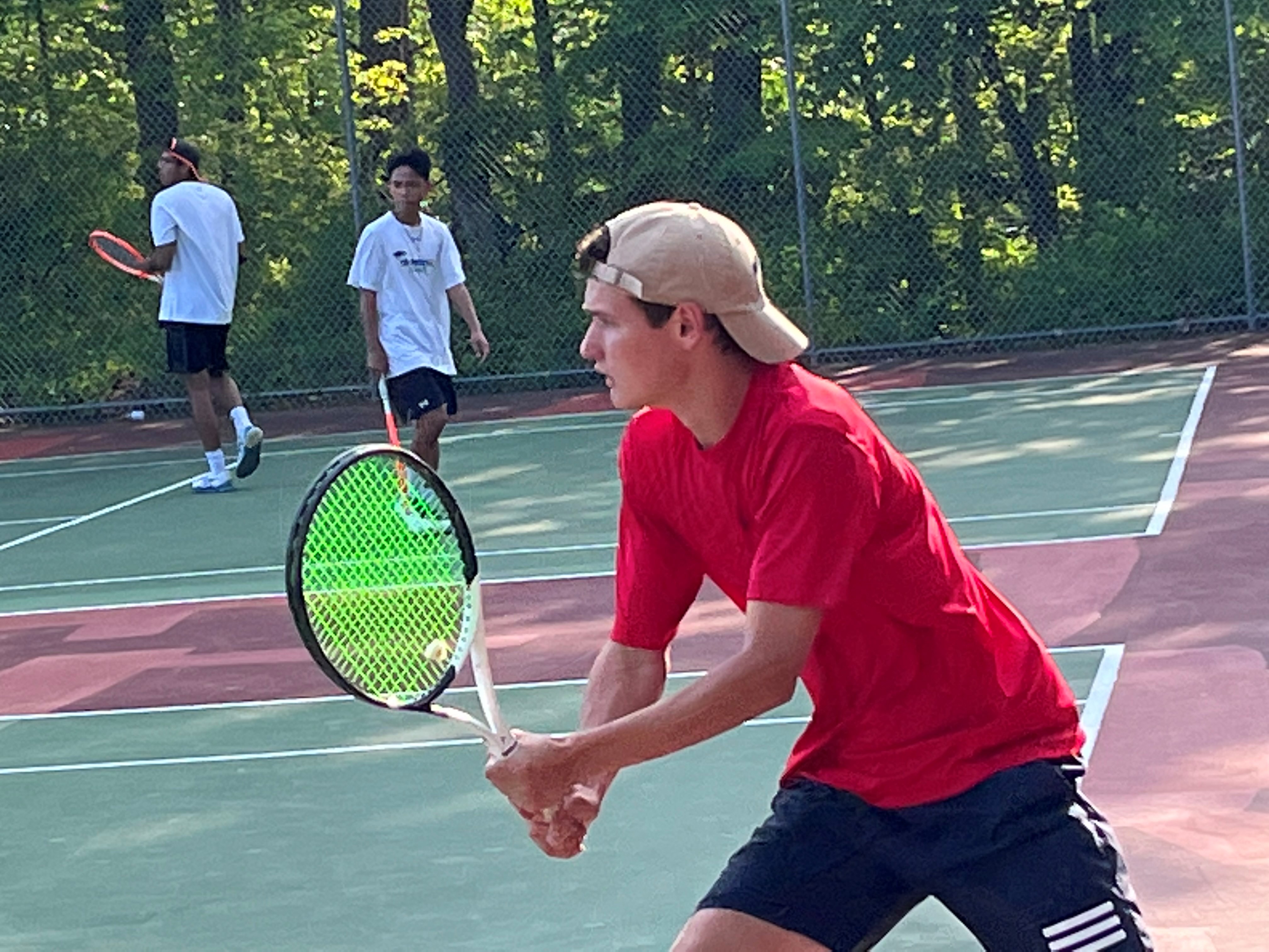 Greenwich boys tennis team topped Trumbull in FCIAC quarterfinals to ...