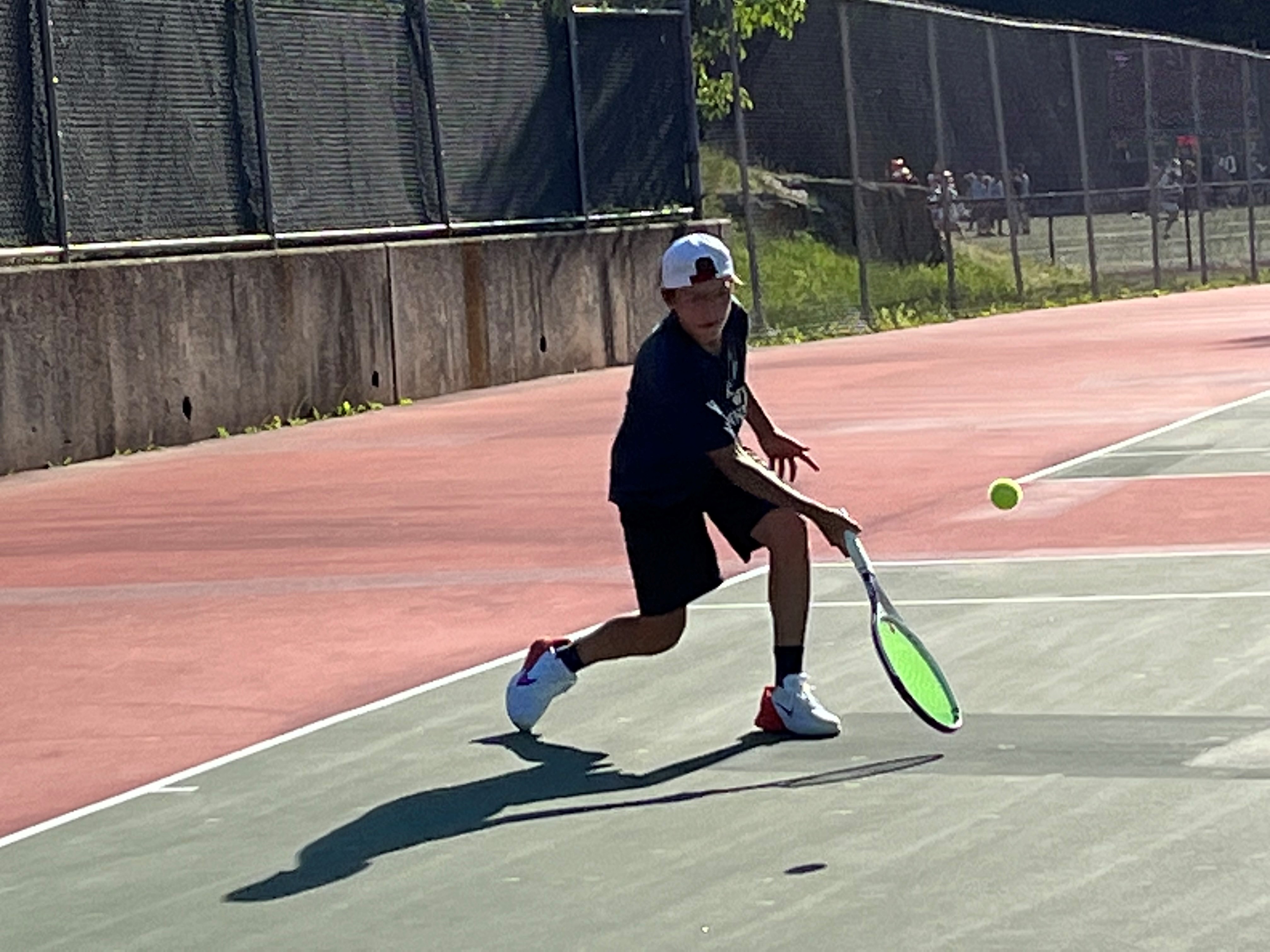 Cardinals boys tennis team advances to FCIAC finals with win over rival ...