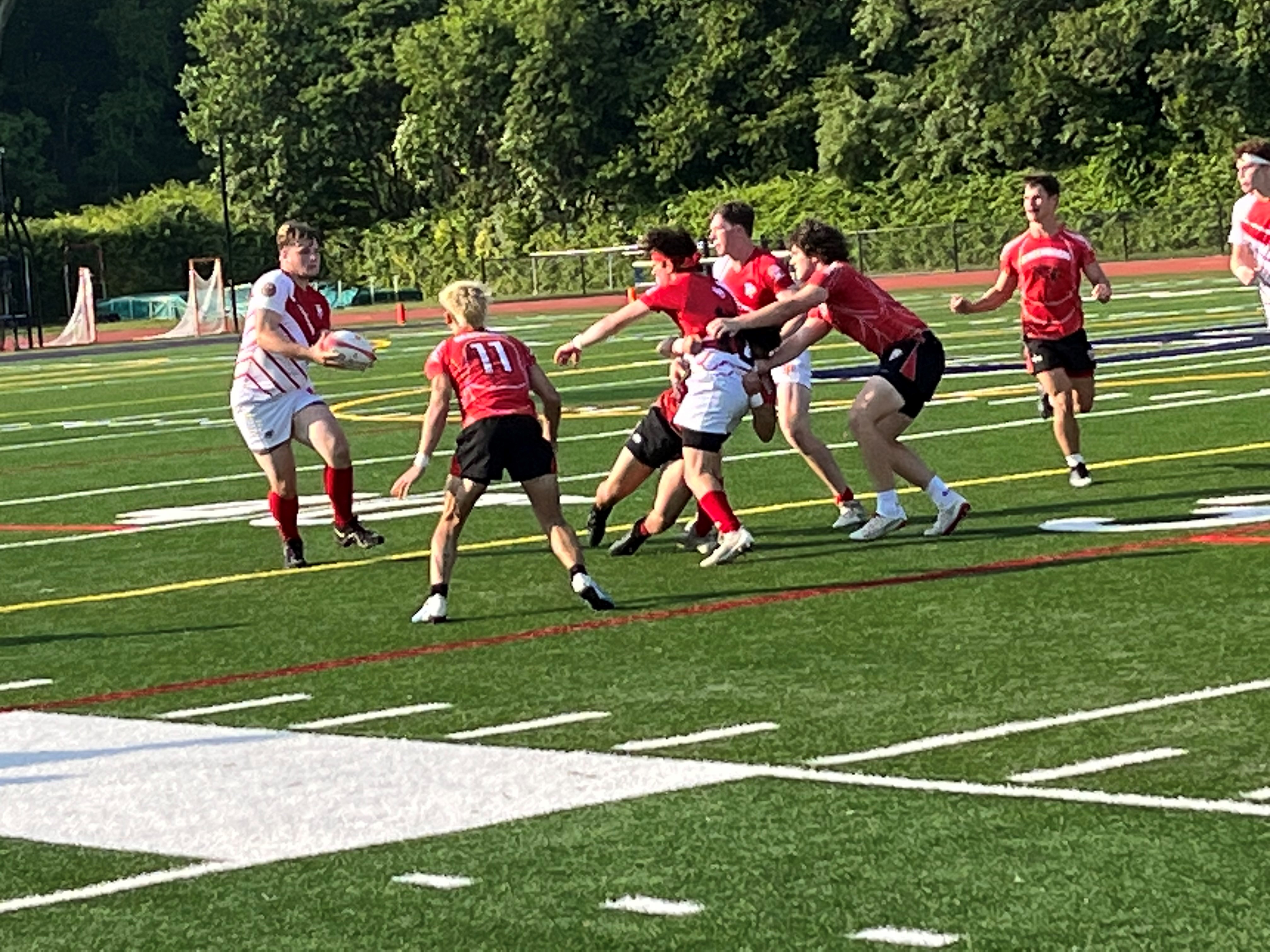 Greenwich boys rugby team edged out by Fairfield Prep in final seconds ...