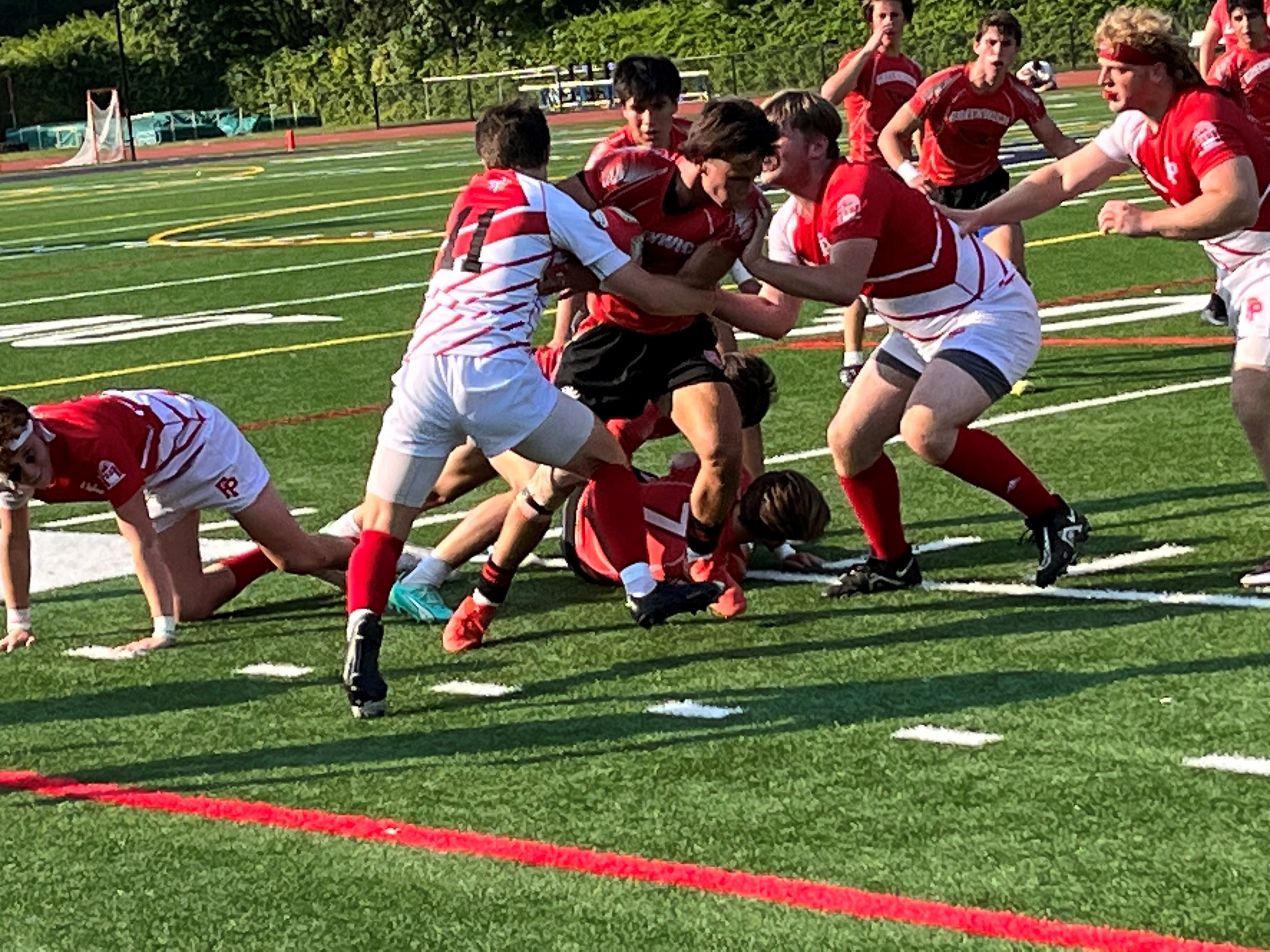 Greenwich boys rugby team edged out by Fairfield Prep in final seconds ...