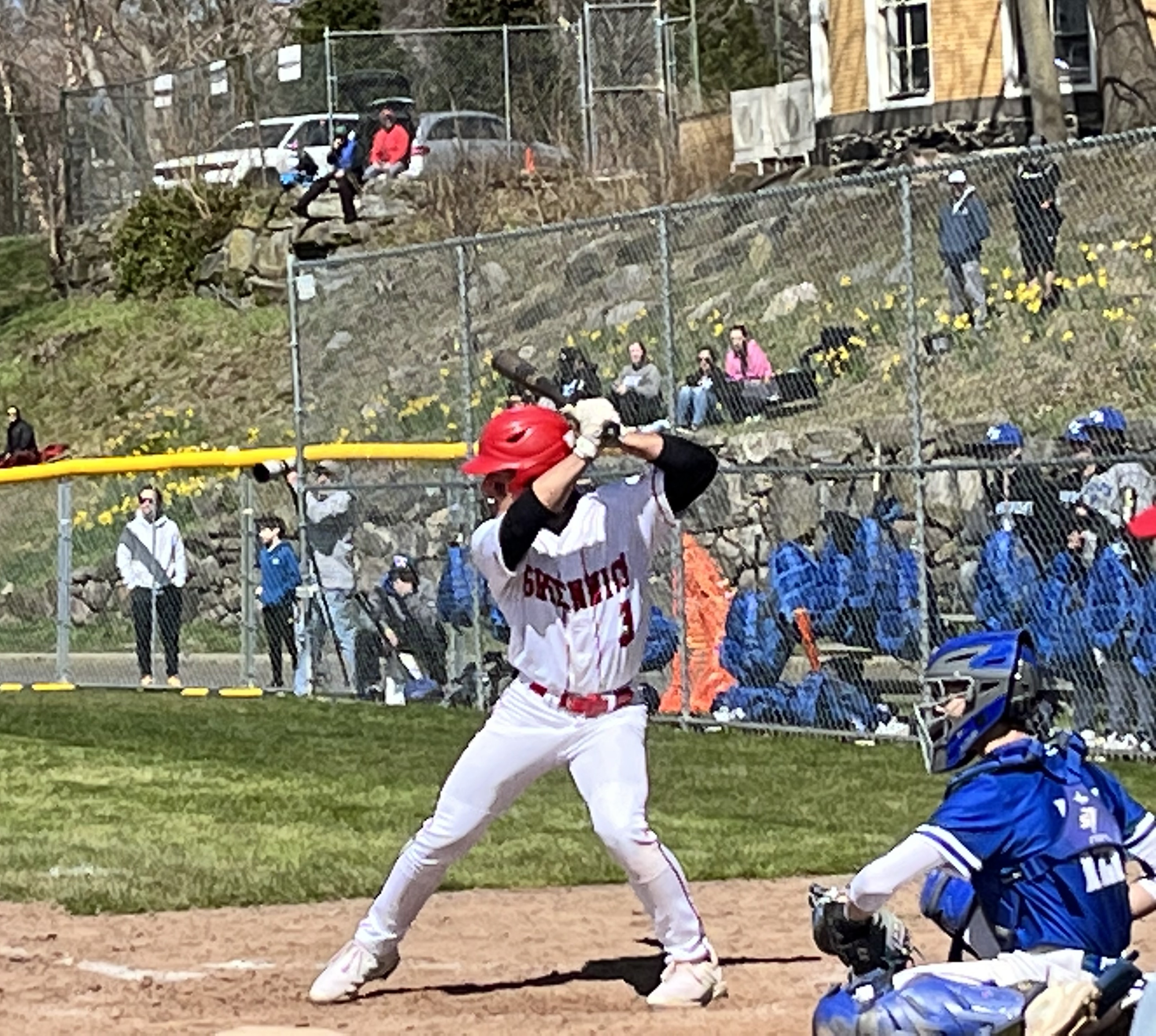 Greenwich High School baseball team opens its season by defeating West ...