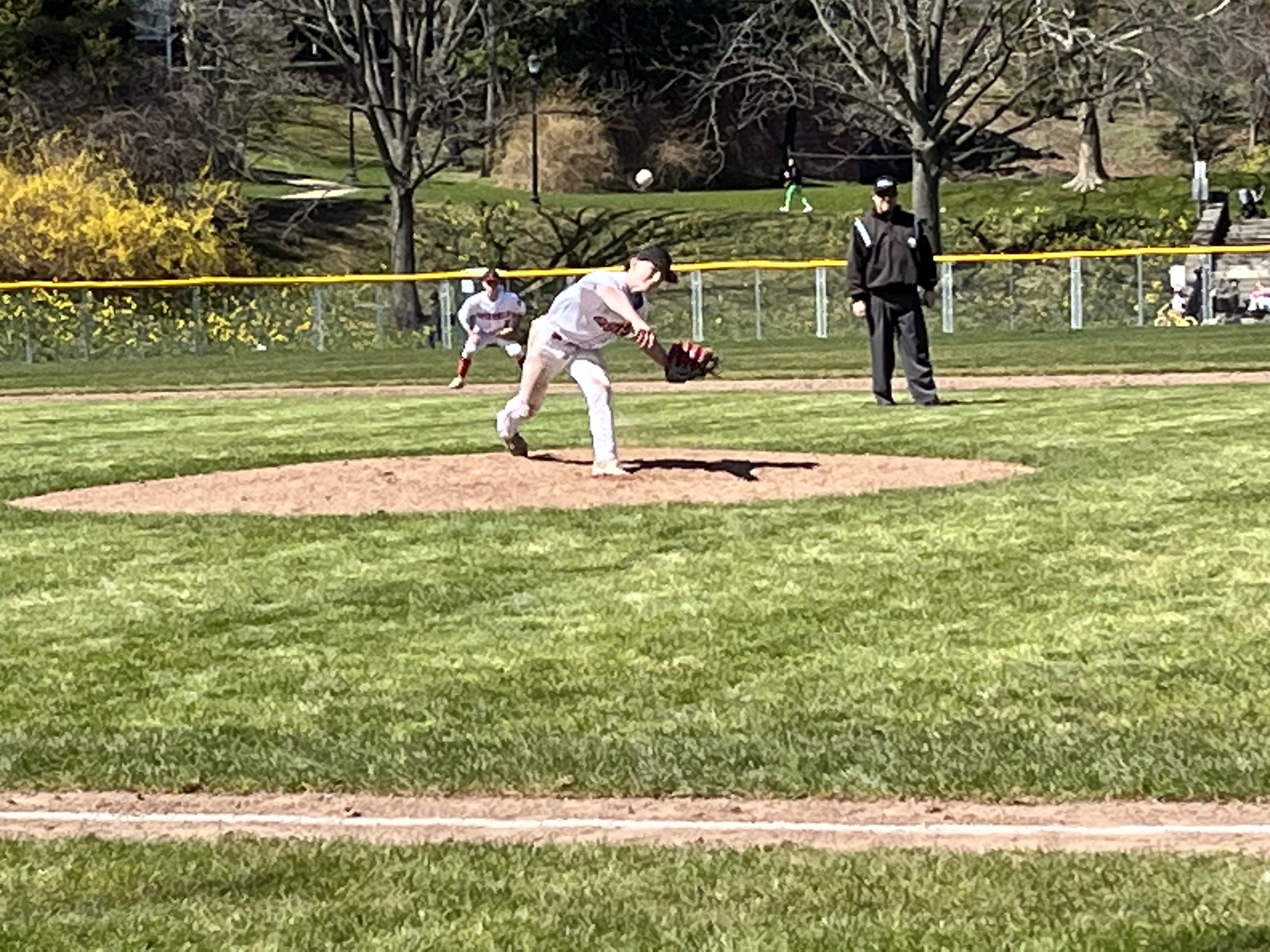 Greenwich High School baseball team opens its season by defeating West ...