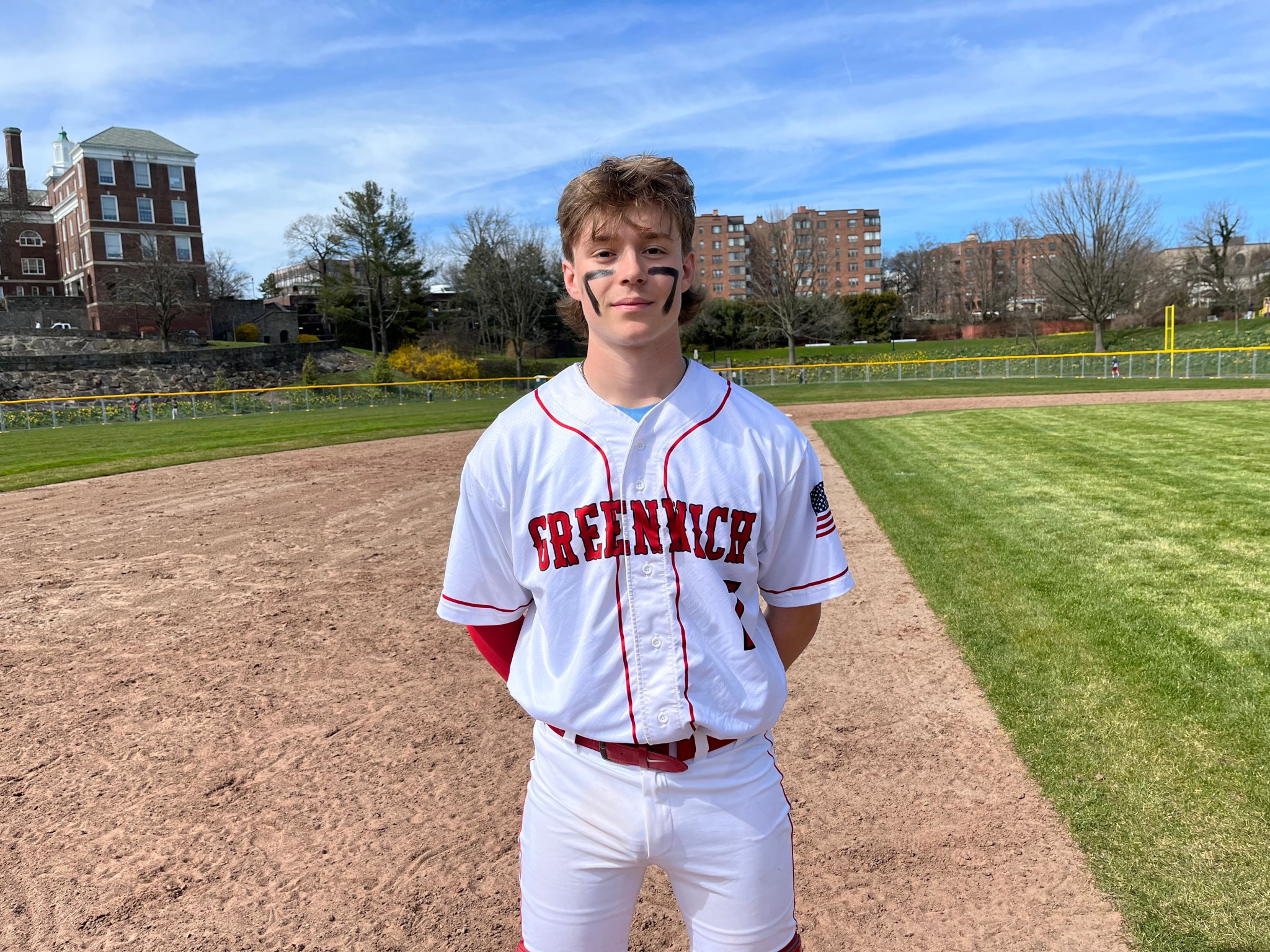 Greenwich High School baseball team opens its season by defeating West ...