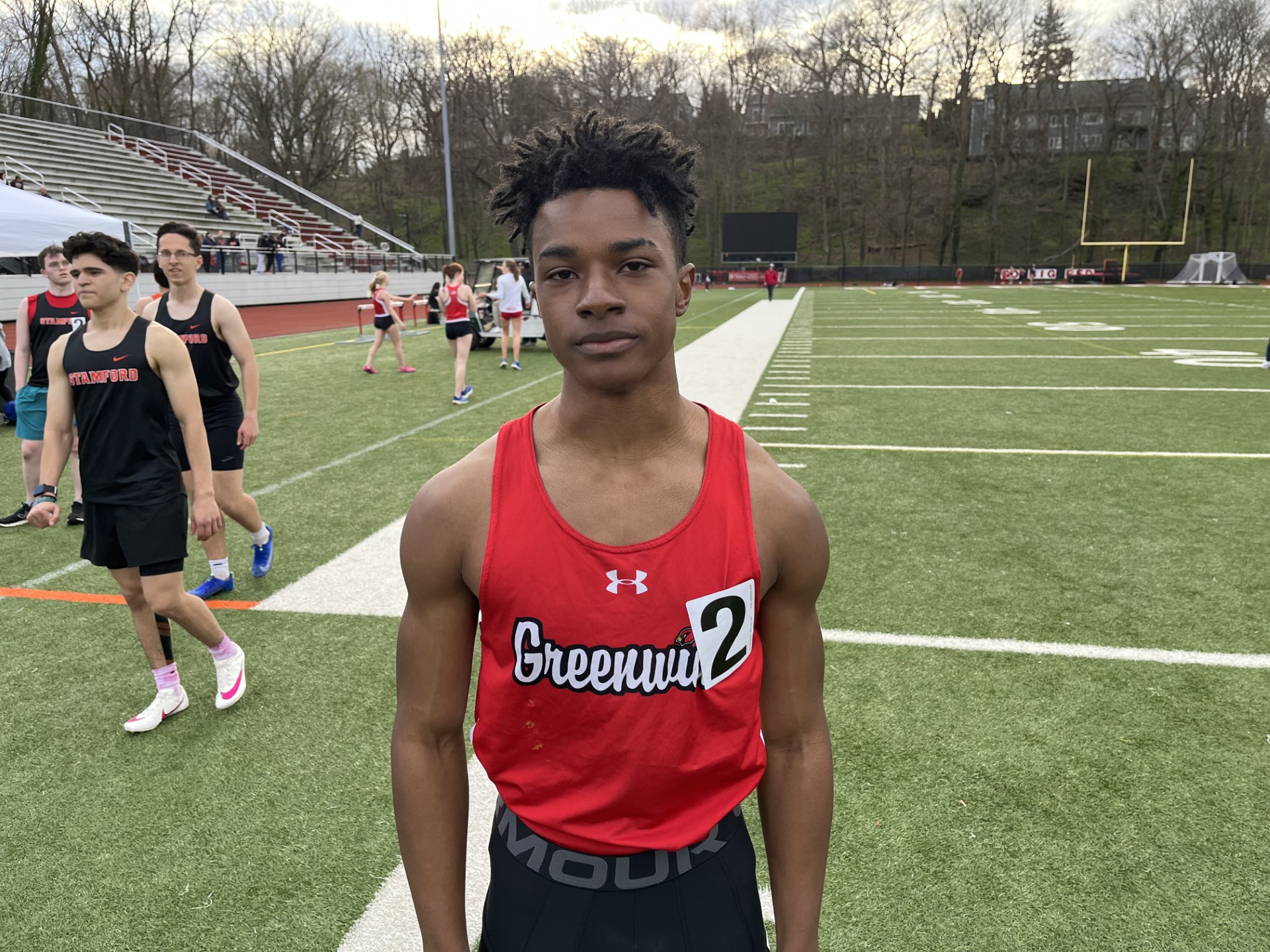 Greenwich High School boys track and showcases its skill and depth in ...