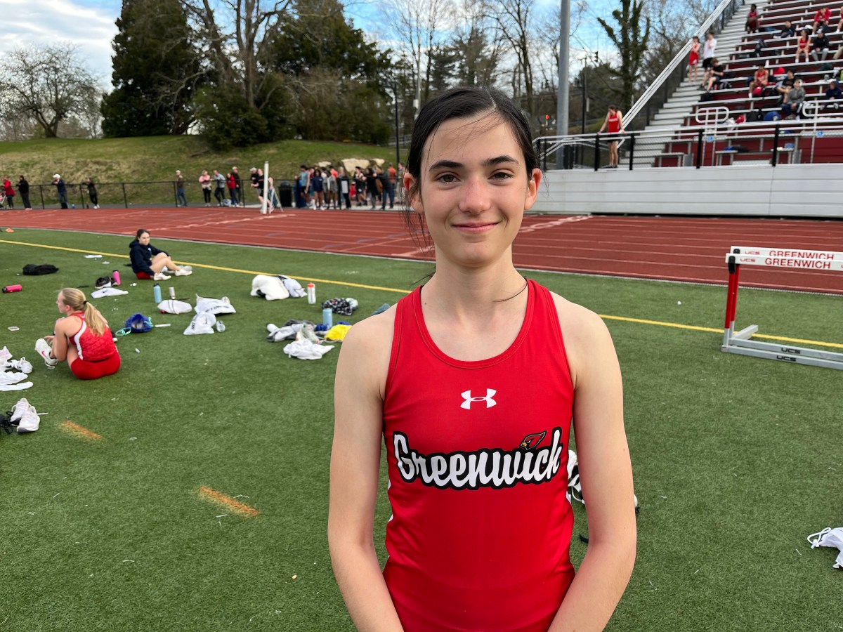 Kate Friedman races to two victories for Cardinals at FCIAC Track and ...