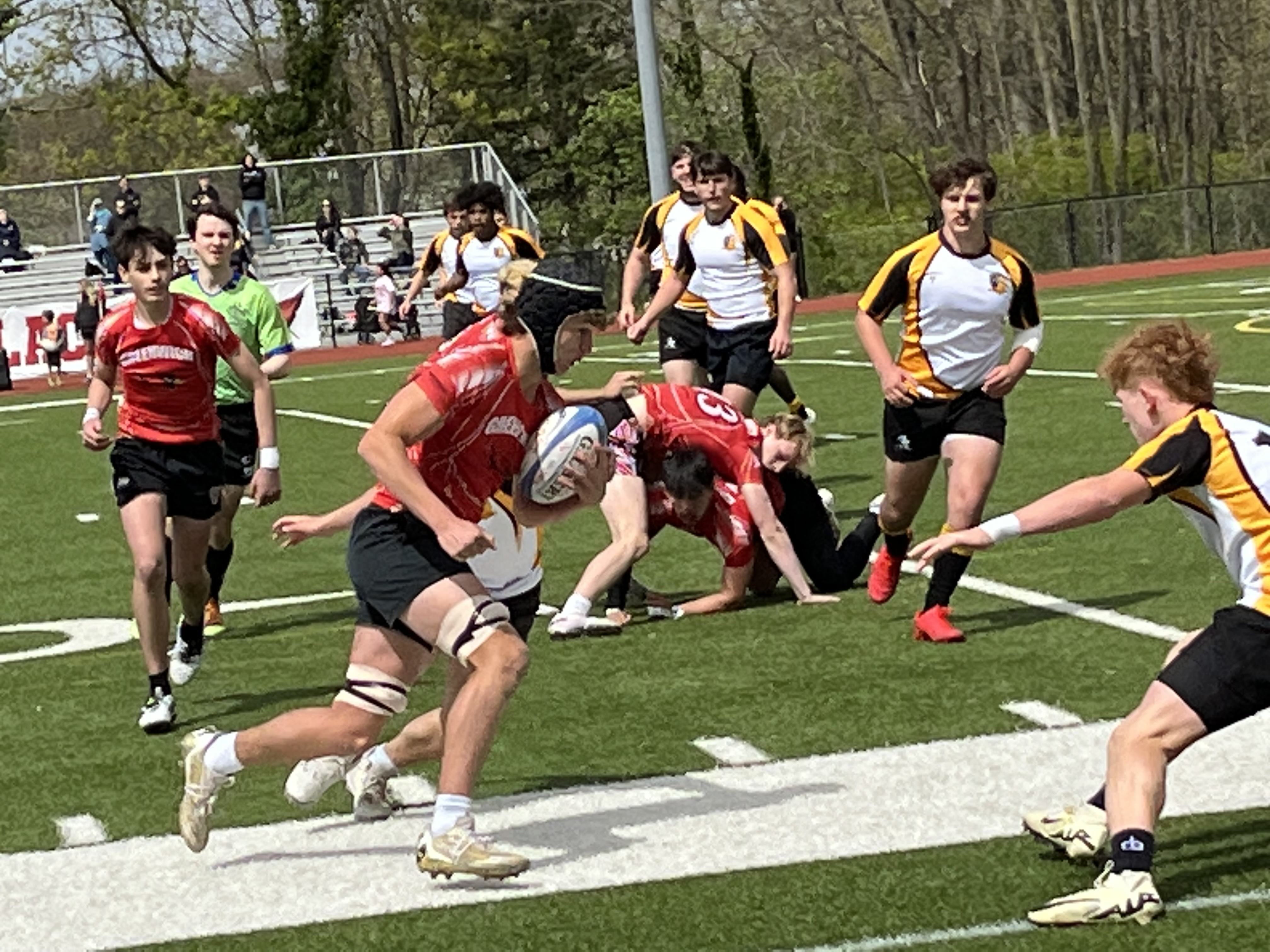Greenwich High boys Varsity A rugby team earns tough win over rival ...