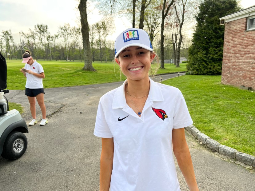 Ally Bauer of Greenwich High School places in third place at FCIAC ...