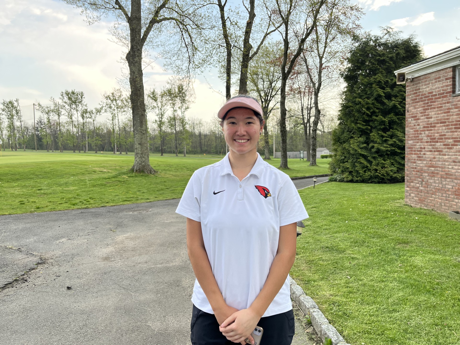 Ally Bauer of Greenwich High School places in third place at FCIAC ...