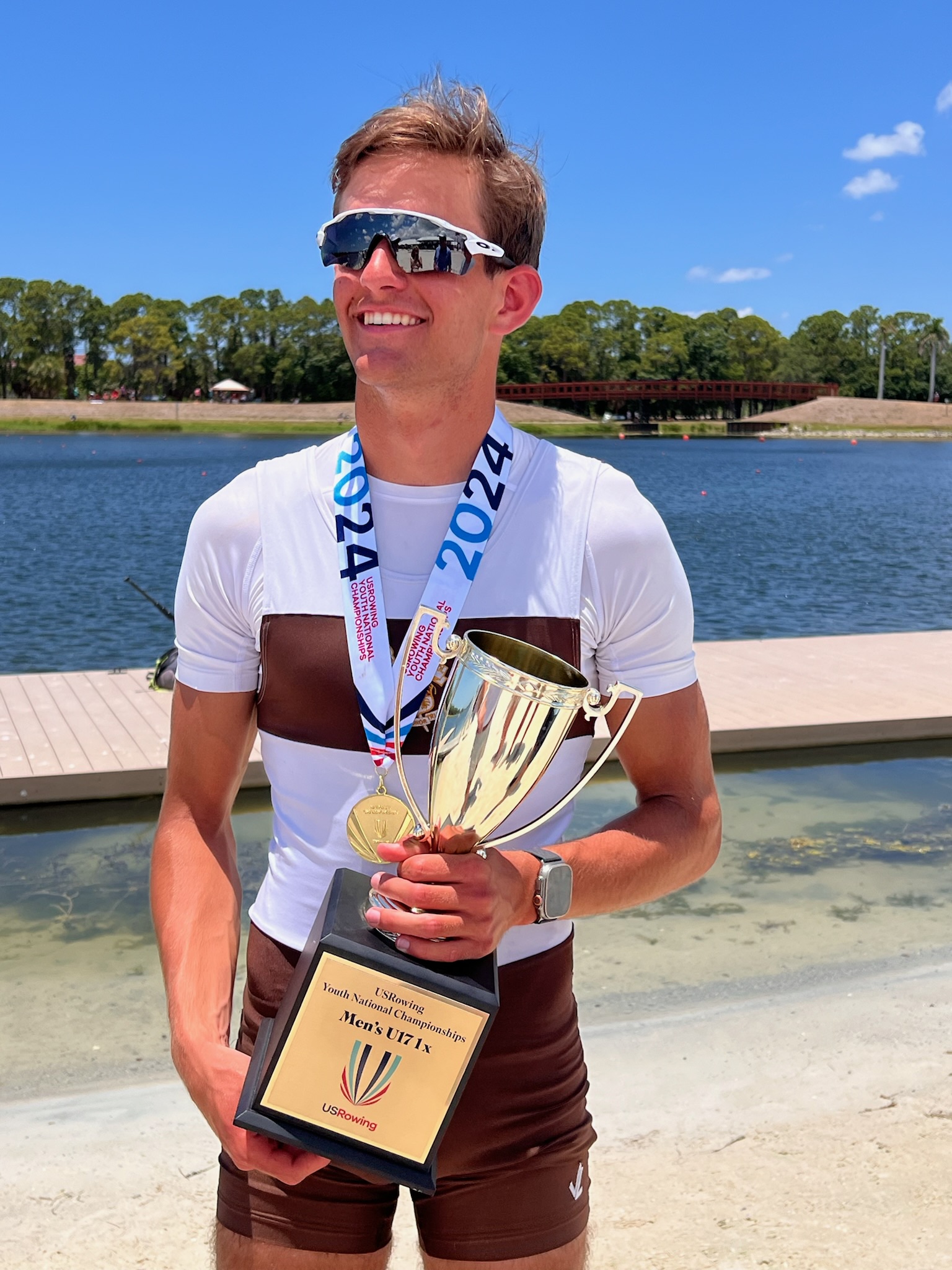 Brunswick’s George Kapp captures national youth rowing championship ...