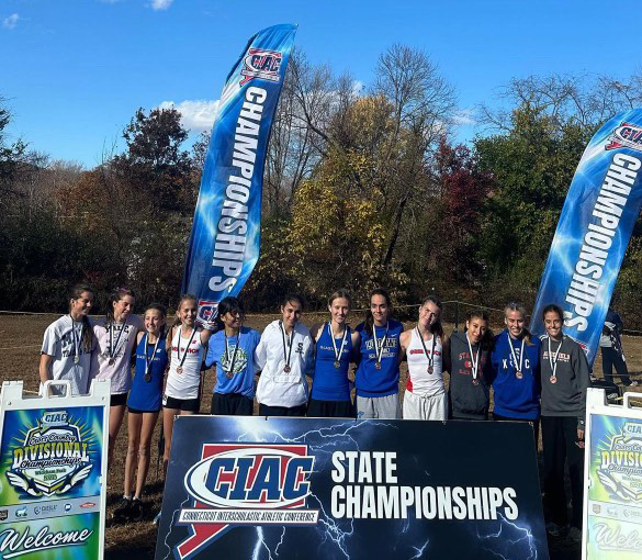 Greenwich High School girls cross country team captures Class LL, FCIAC ...