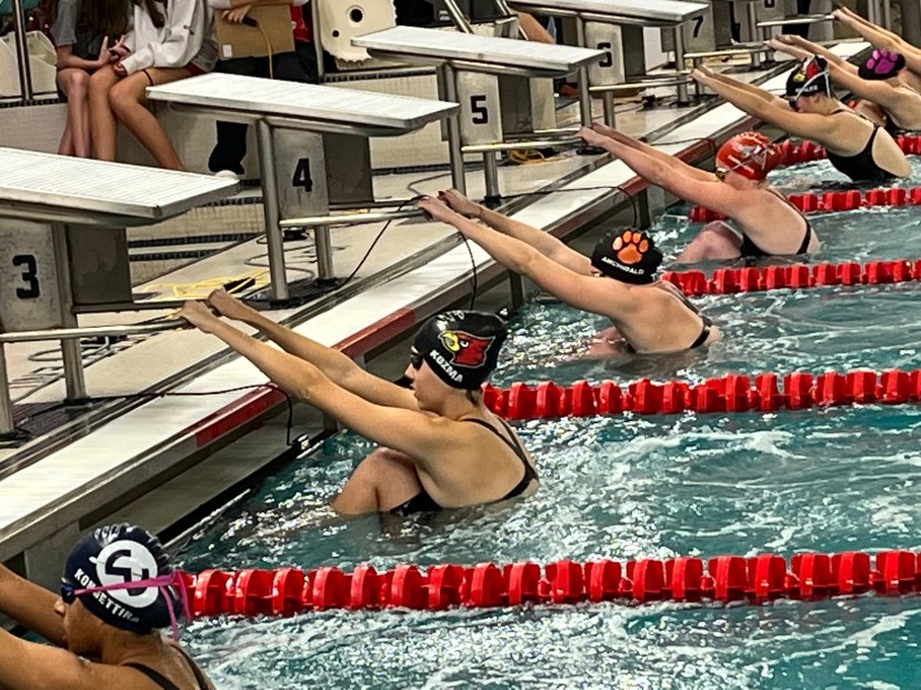 Greenwich High girls swim team places second in team standings at FCIAC ...