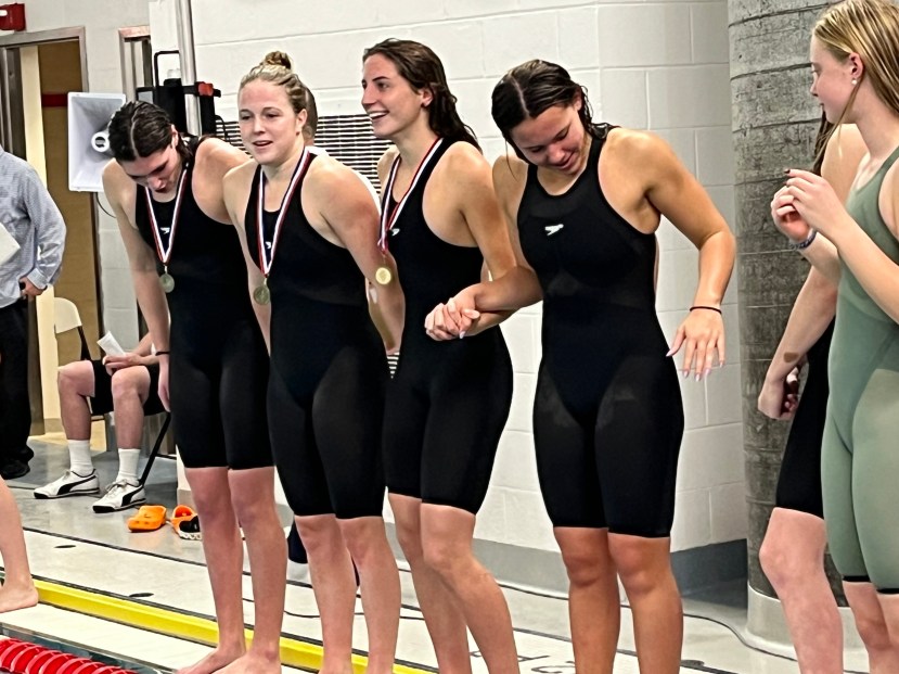Greenwich High girls swim team places second in team standings at FCIAC ...