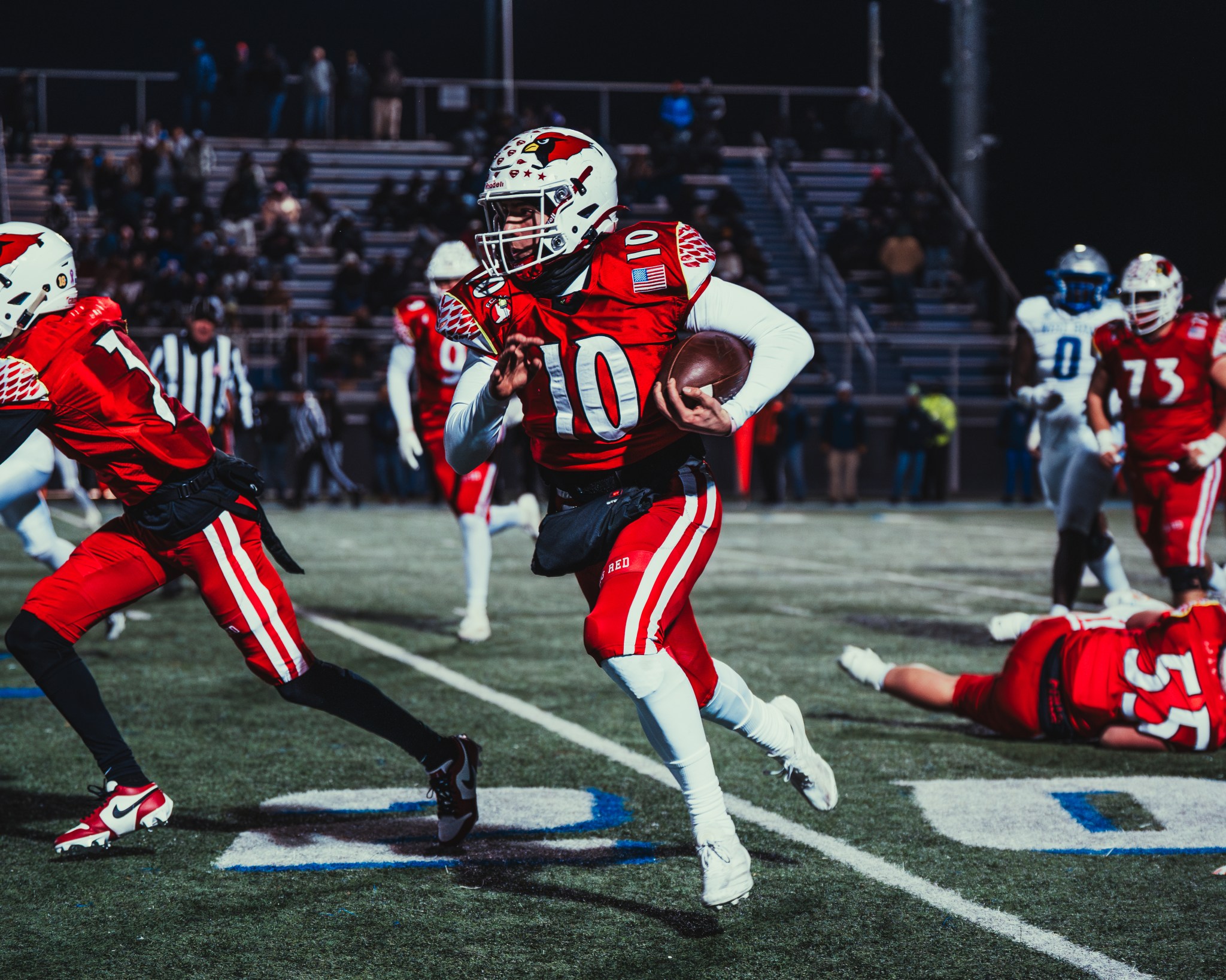 Greenwich High football team defeats West Haven, 14-0, to capture the ...