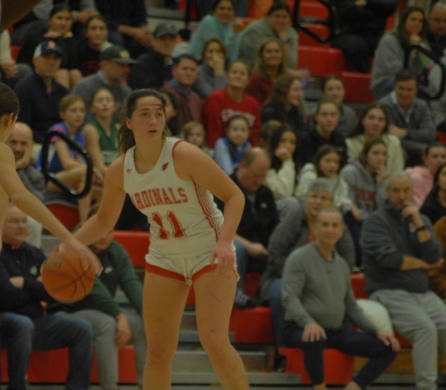 Undefeated Greenwich High School girls basketball team tops Trumbull ...