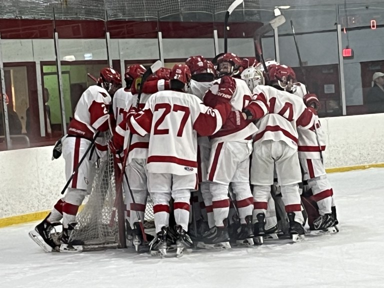 Greenwich High boys hockey team earns Senior Night victory against ...
