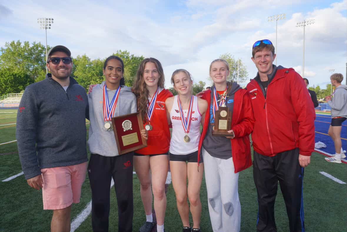 Greenwich High School girls track and field team captures team title at ...