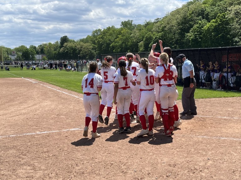 Greenwich High softball team turns in strong Senior Day effort vs ...