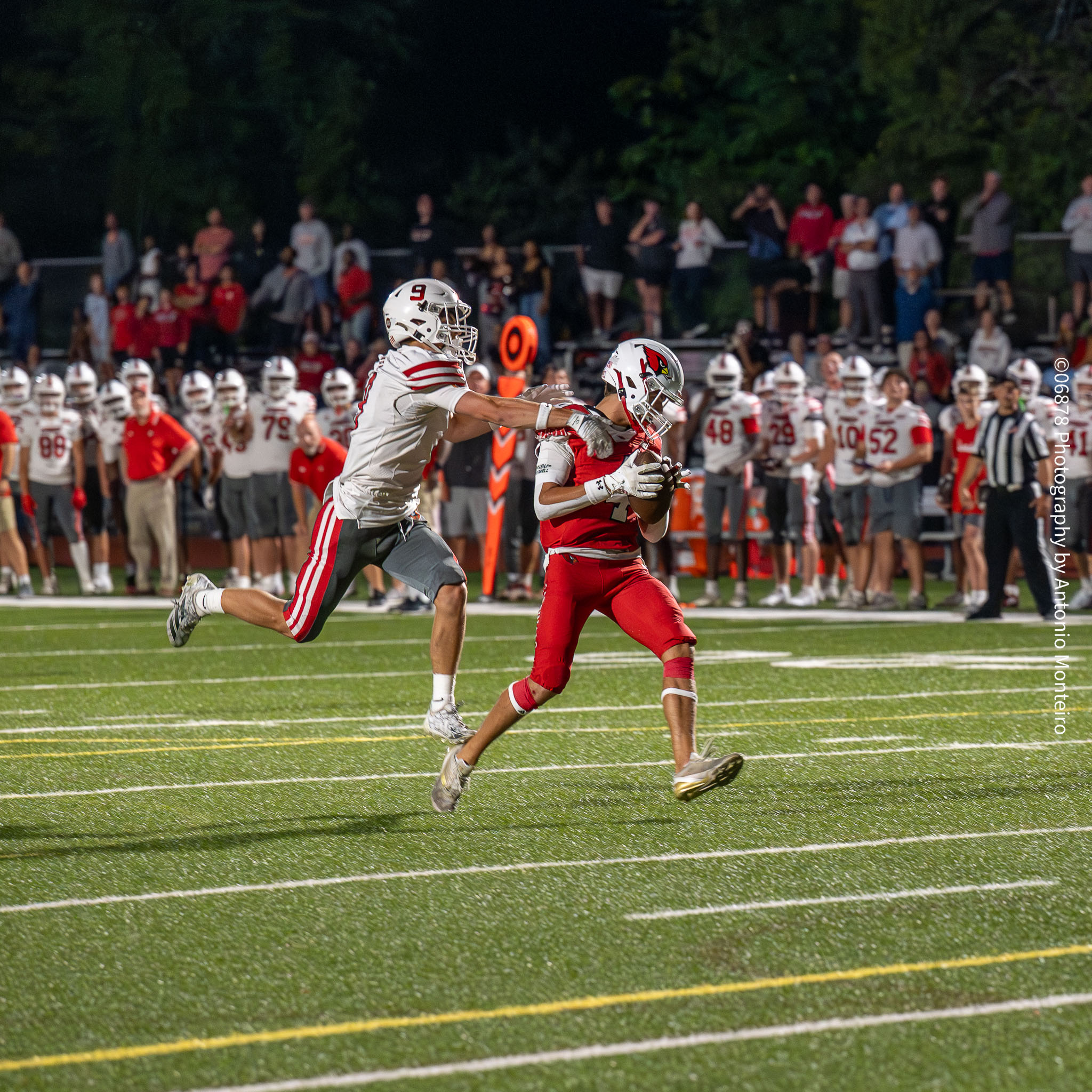 Greenwich High School football team opens season with impressive ...