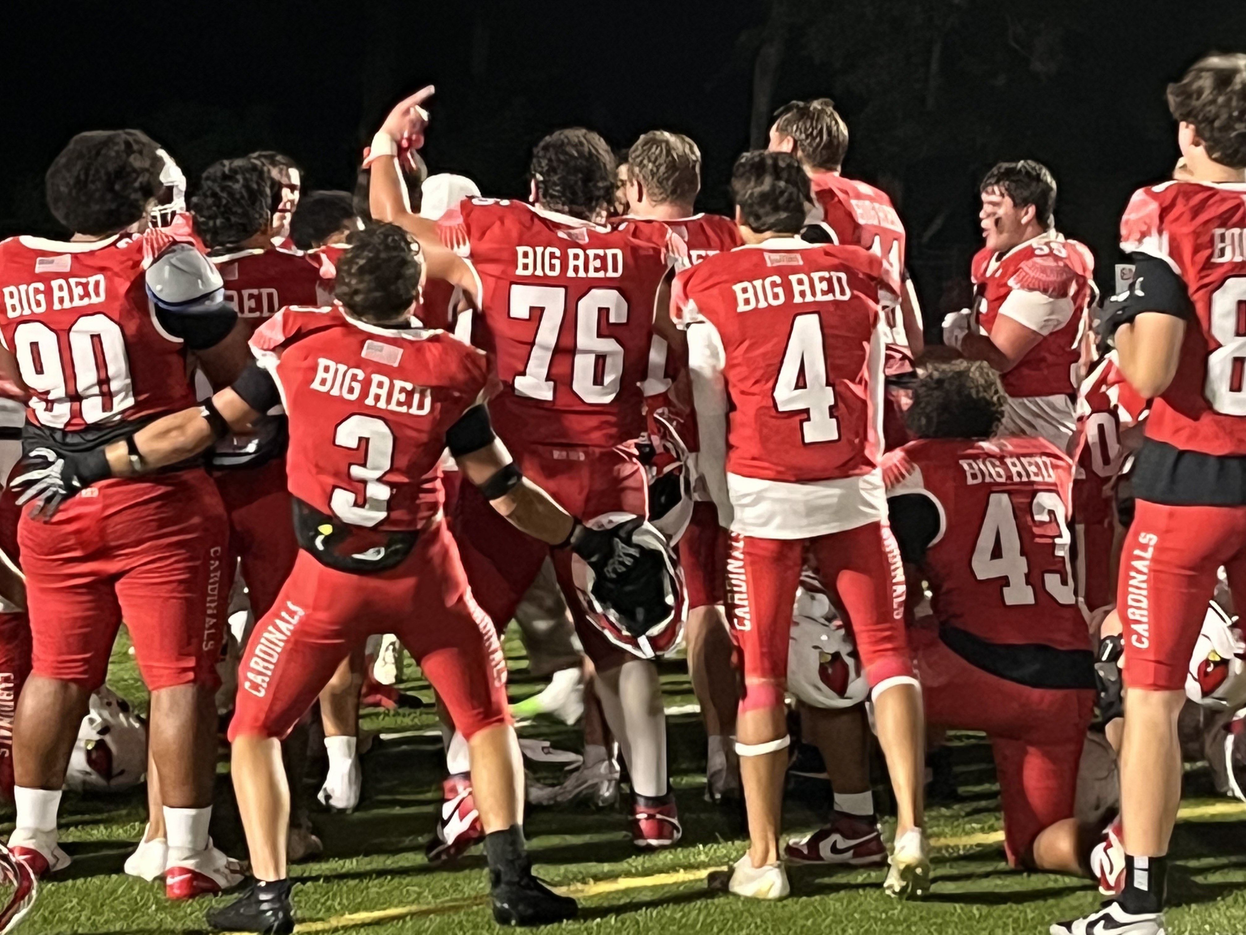Greenwich High School football team opens season with impressive ...