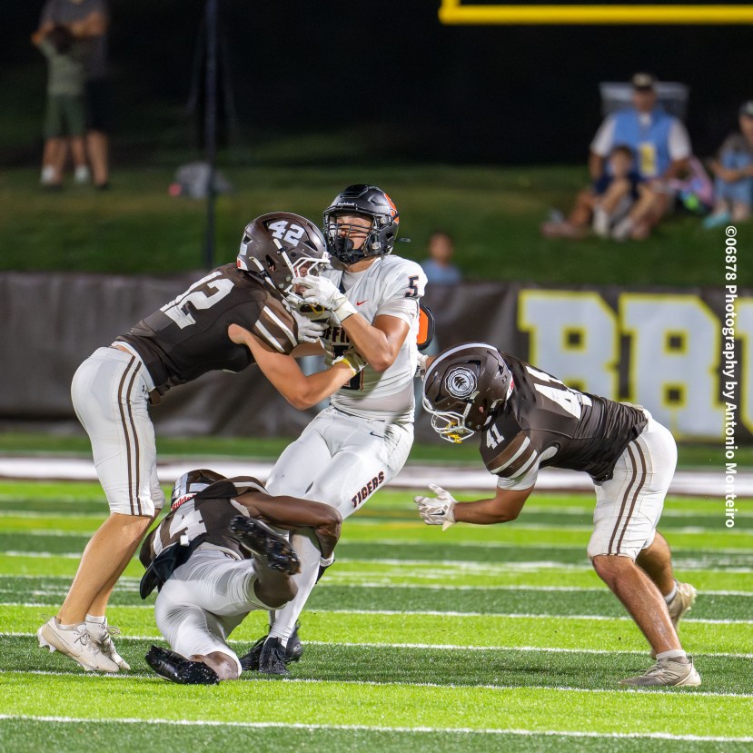 Brunswick football team outscores Suffield Academy in action-packed ...