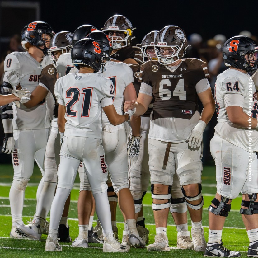 Brunswick football team outscores Suffield Academy in action-packed ...