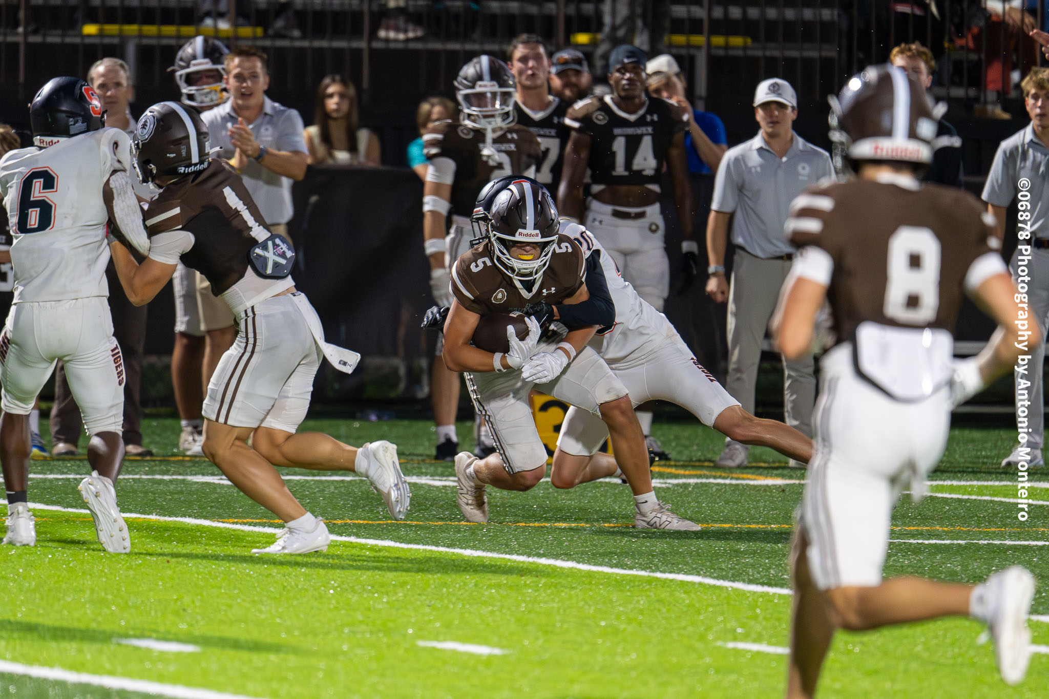 Brunswick football team outscores Suffield Academy in action-packed ...