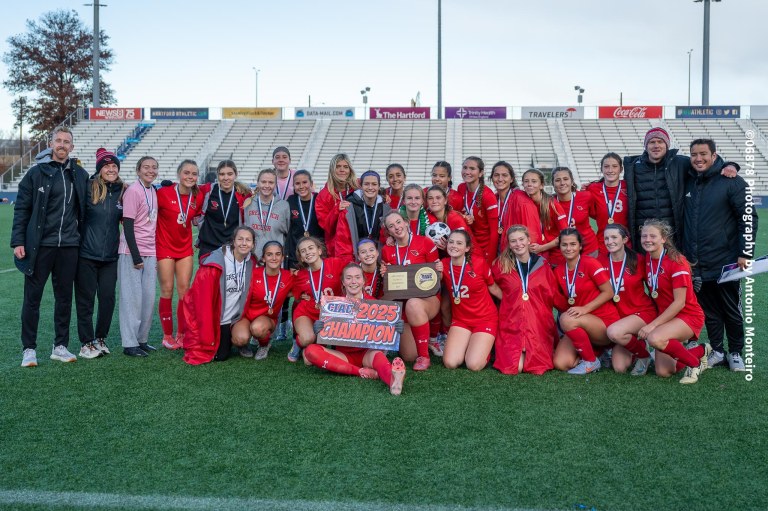 Greenwich High varsity girls soccer team wins first state championship ...