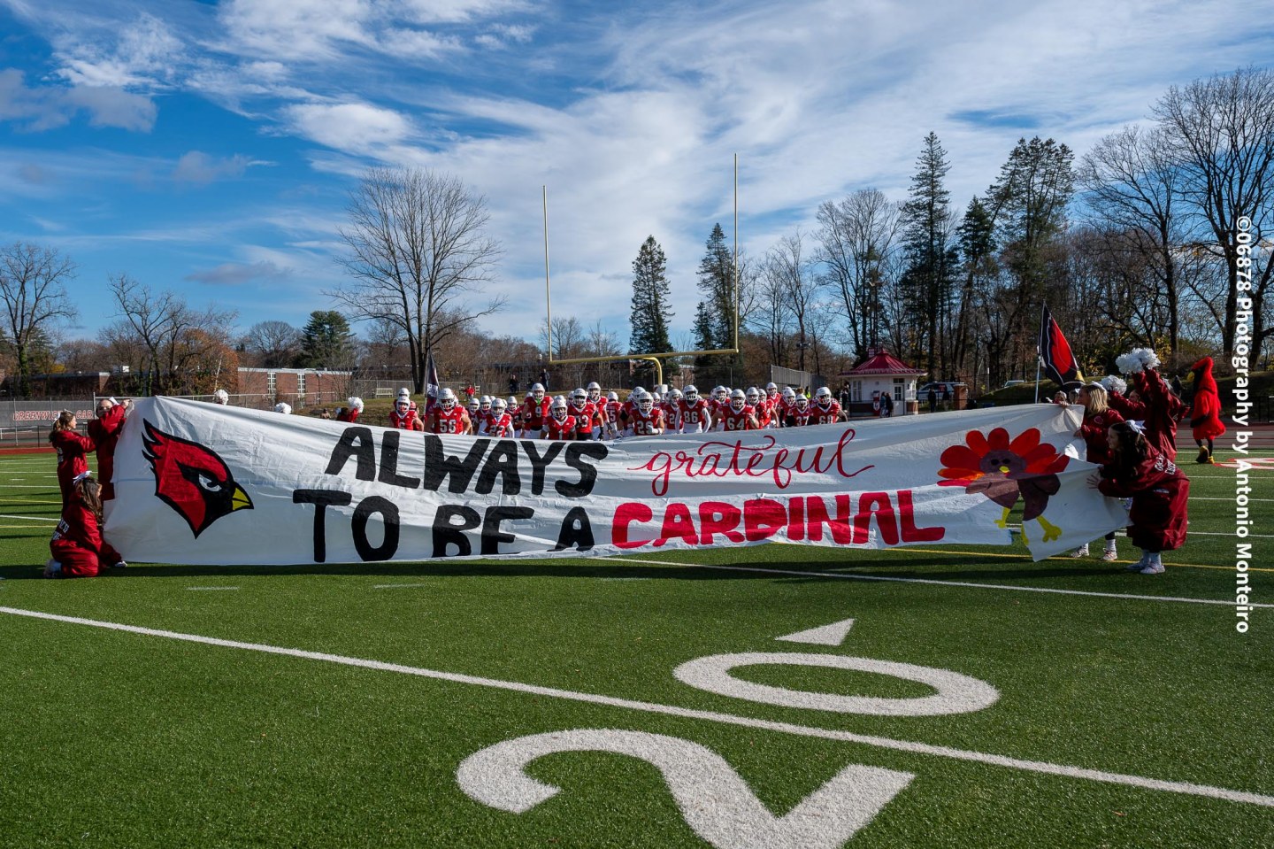 Greenwich High football team upends Staples in CIAC Class LL Tournament ...