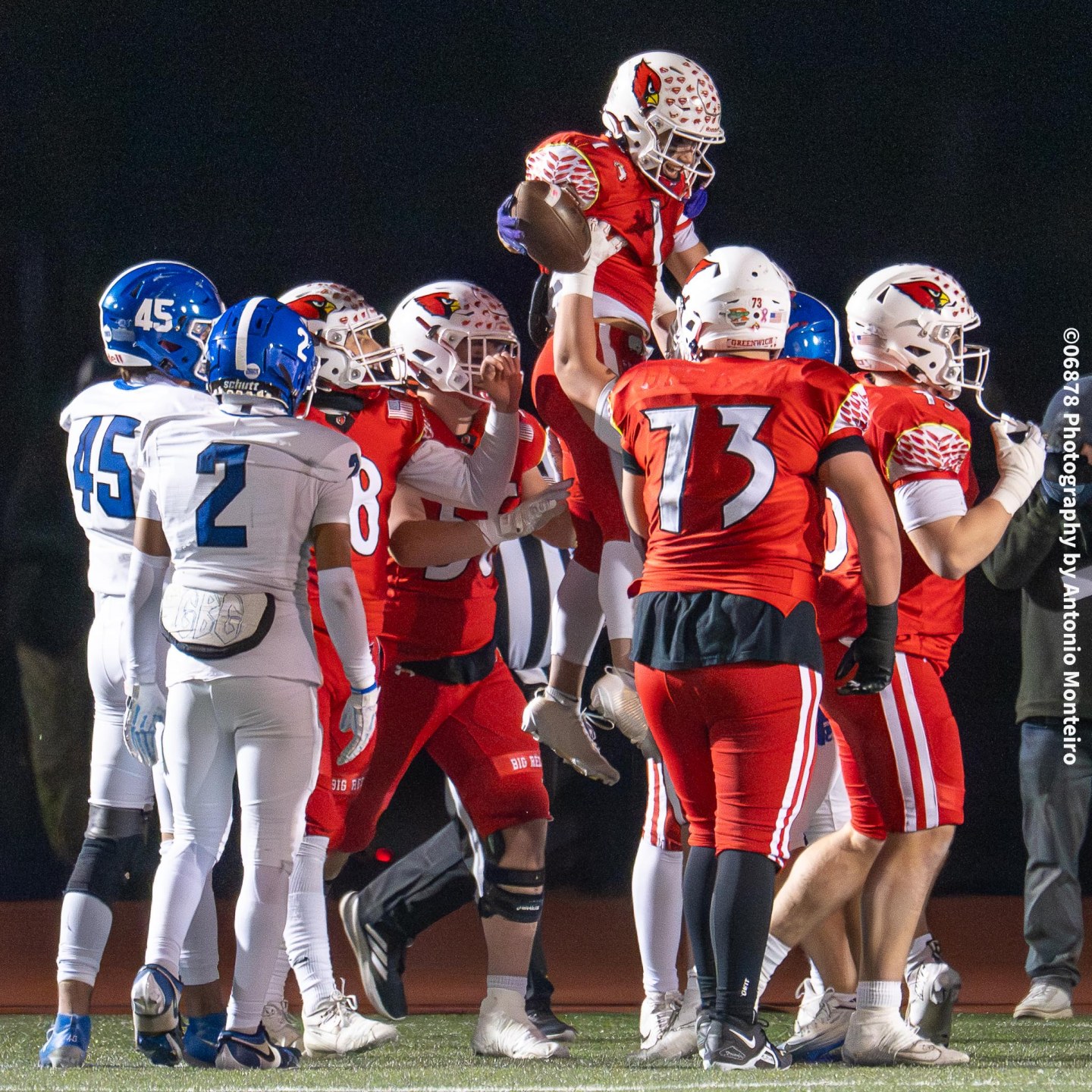 Greenwich High football team captures CIAC Class LL Tournament ...